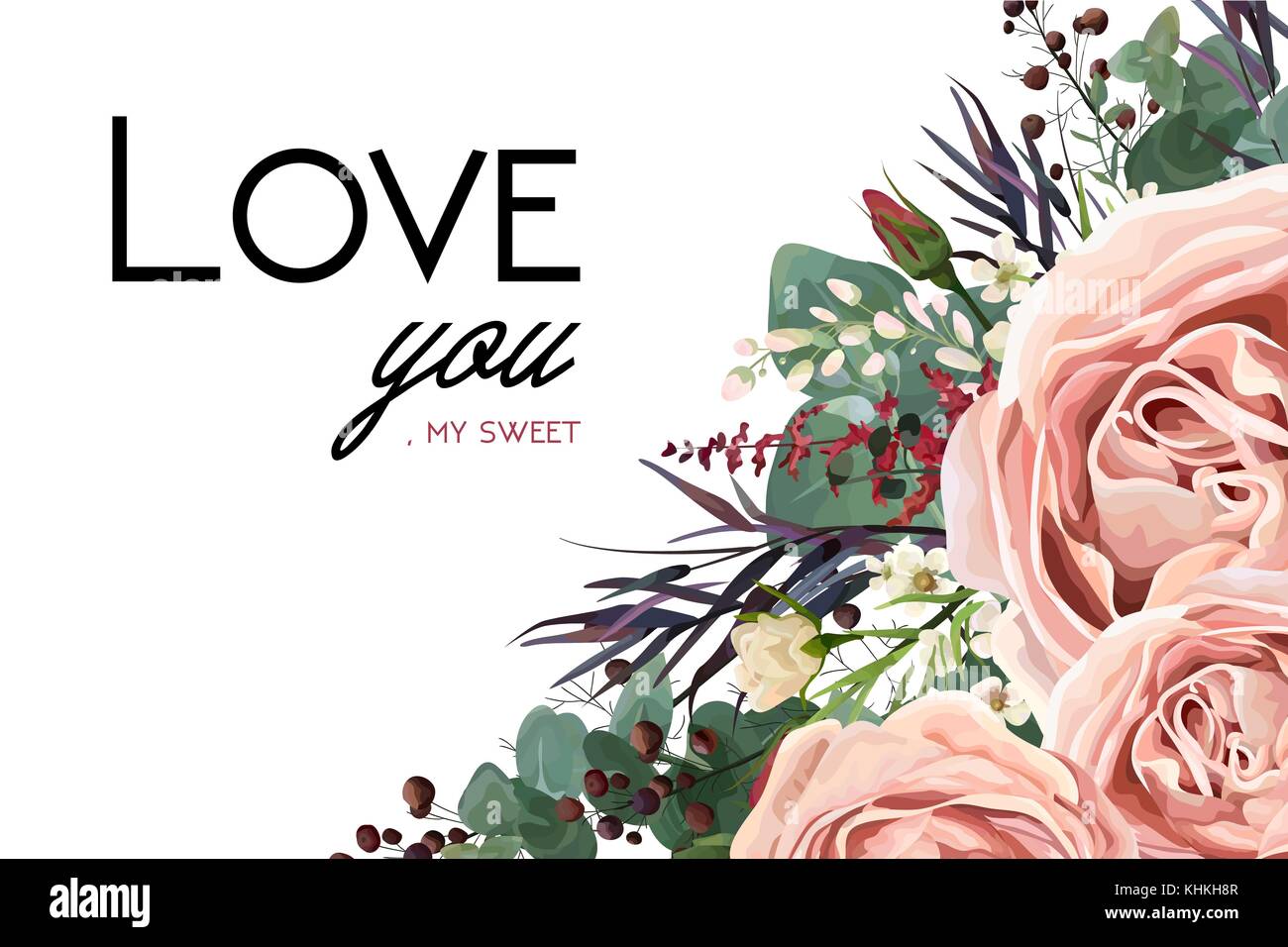 Vintage Rose Border Design