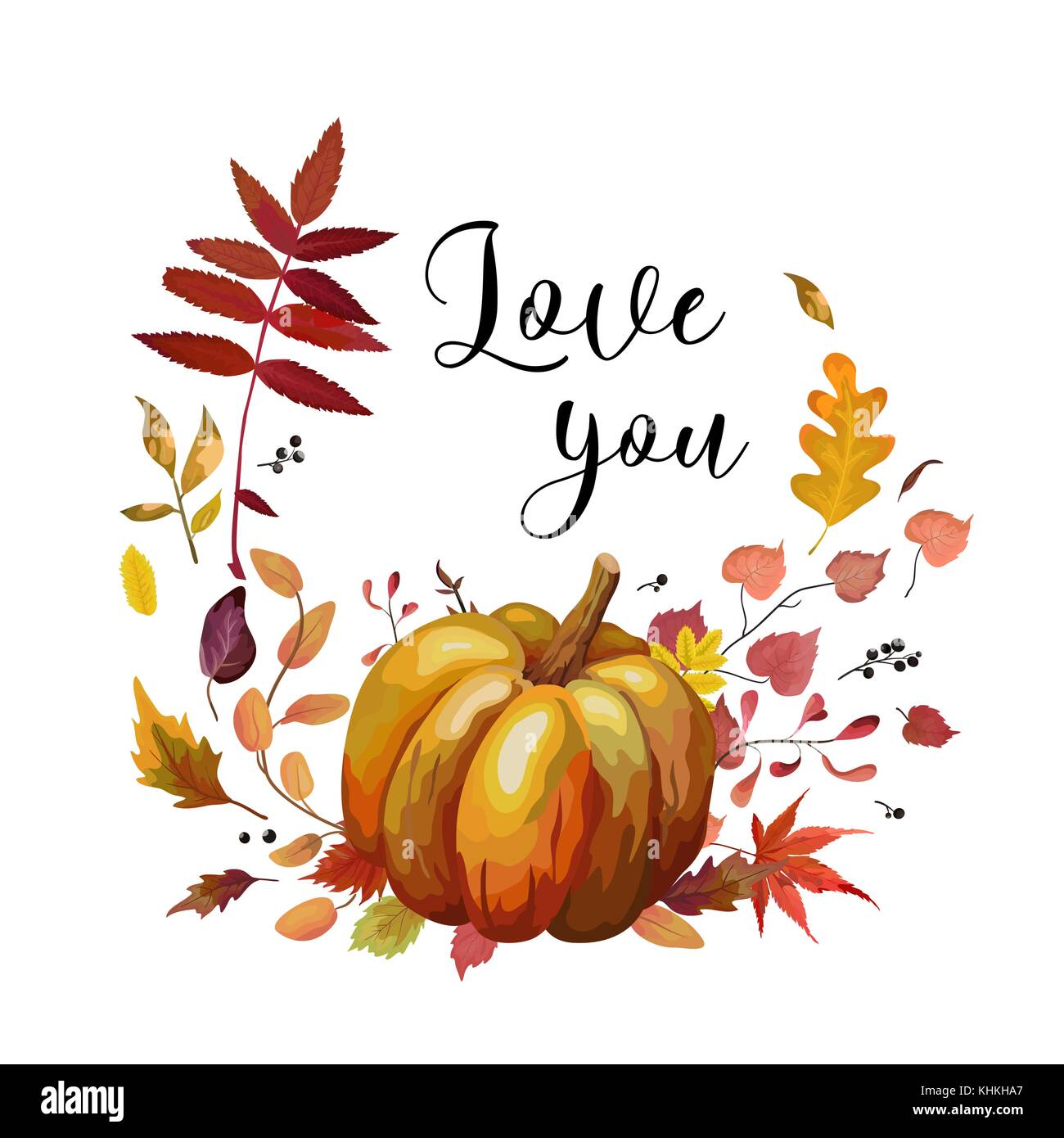 Fall wedding style Stock Vector Images - Alamy