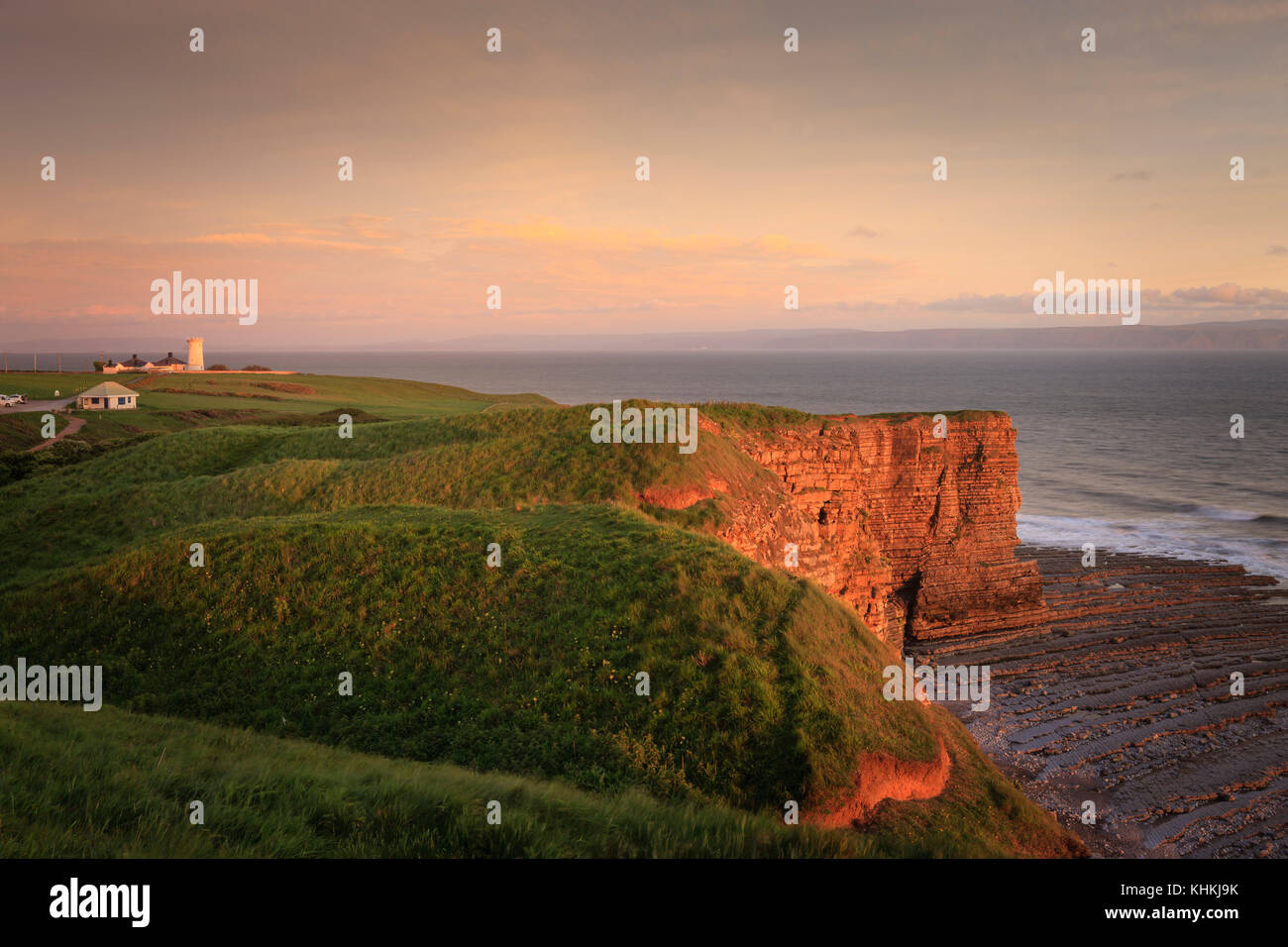 Nash point vale glamorgan wales hi-res stock photography and images - Alamy