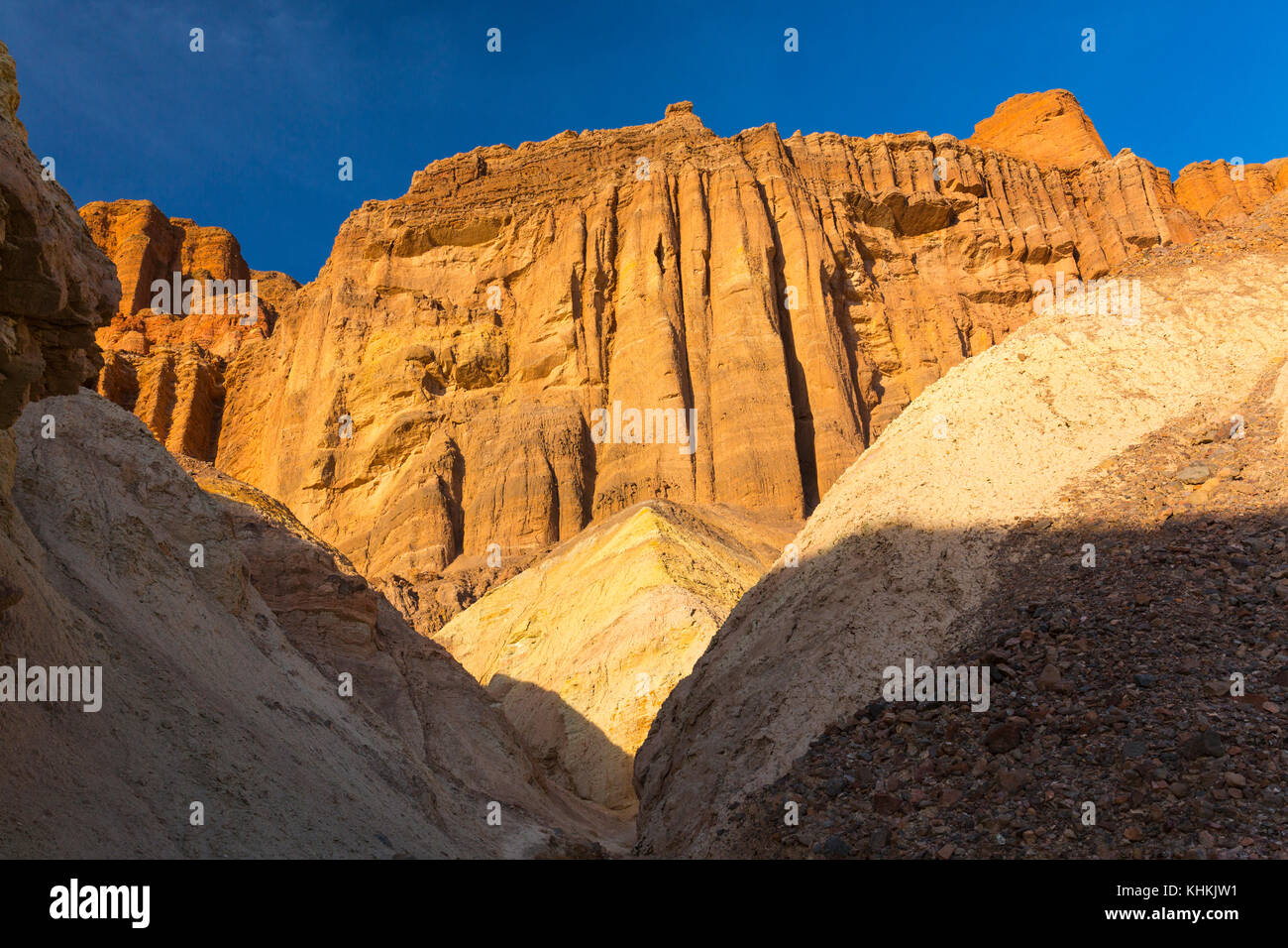 Golden canyon trail, Death Valley National Park, California, USA ...