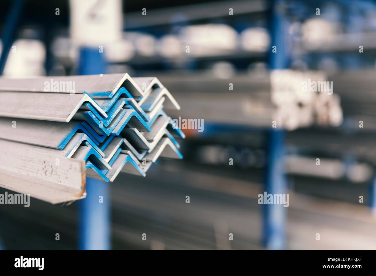 steel metal bars on pile, close up Stock Photo - Alamy
