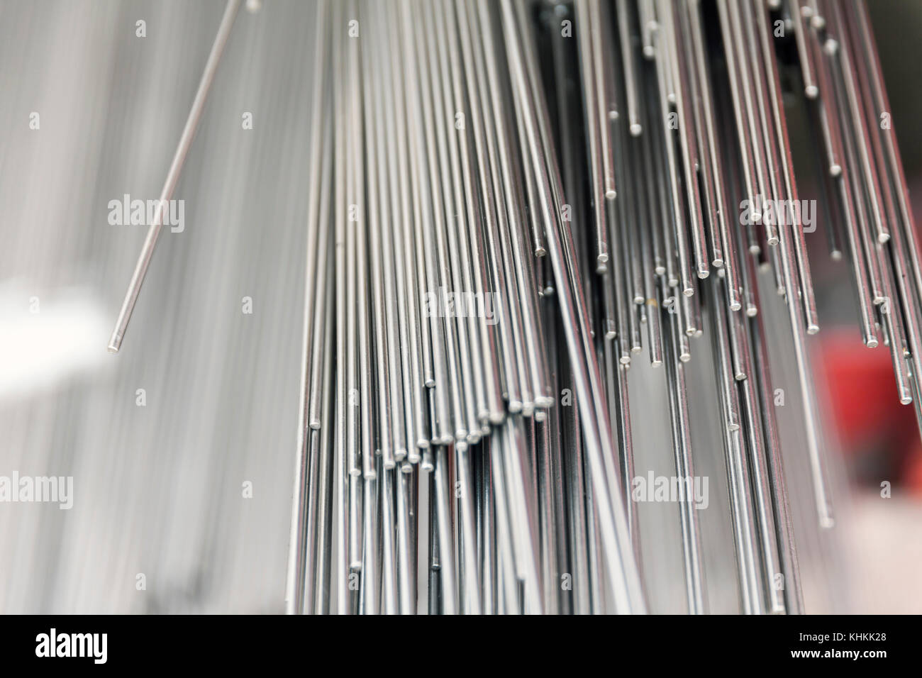 steel metal bars on pile, close up Stock Photo - Alamy