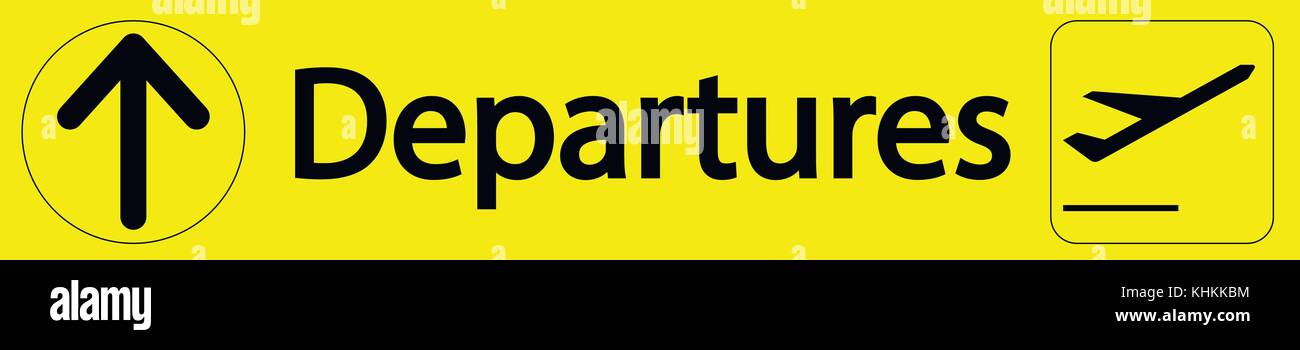Departure Sign