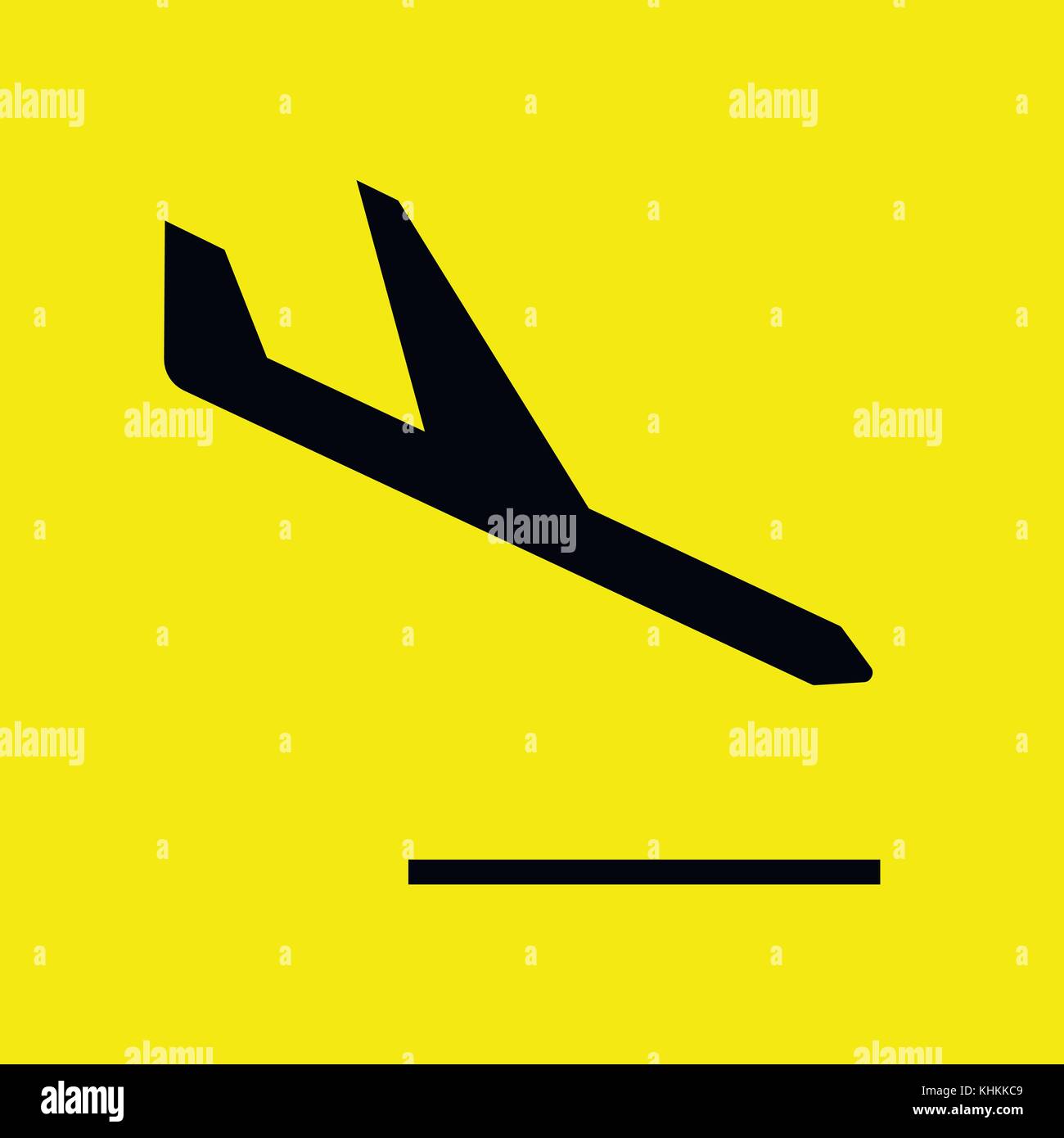 Airport Arrivals Sign