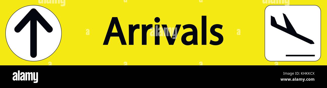 Gate signs airport Stock Vector Images - Alamy