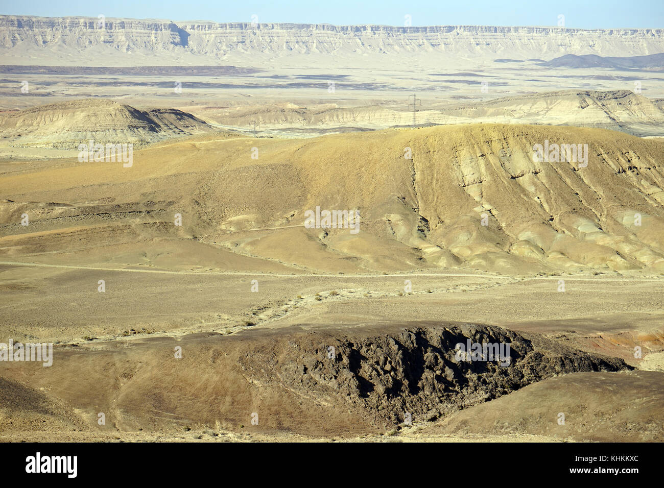 Crater Ramon in Negev desert, Israel Stock Photo - Alamy
