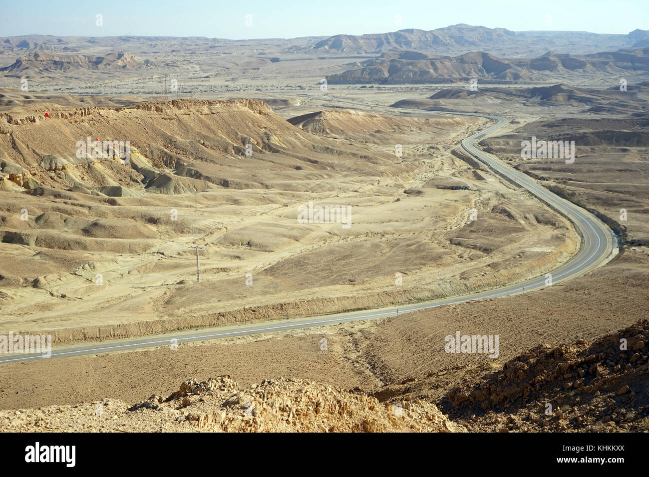 Mountain area near crater Ramon, Israel Stock Photo - Alamy