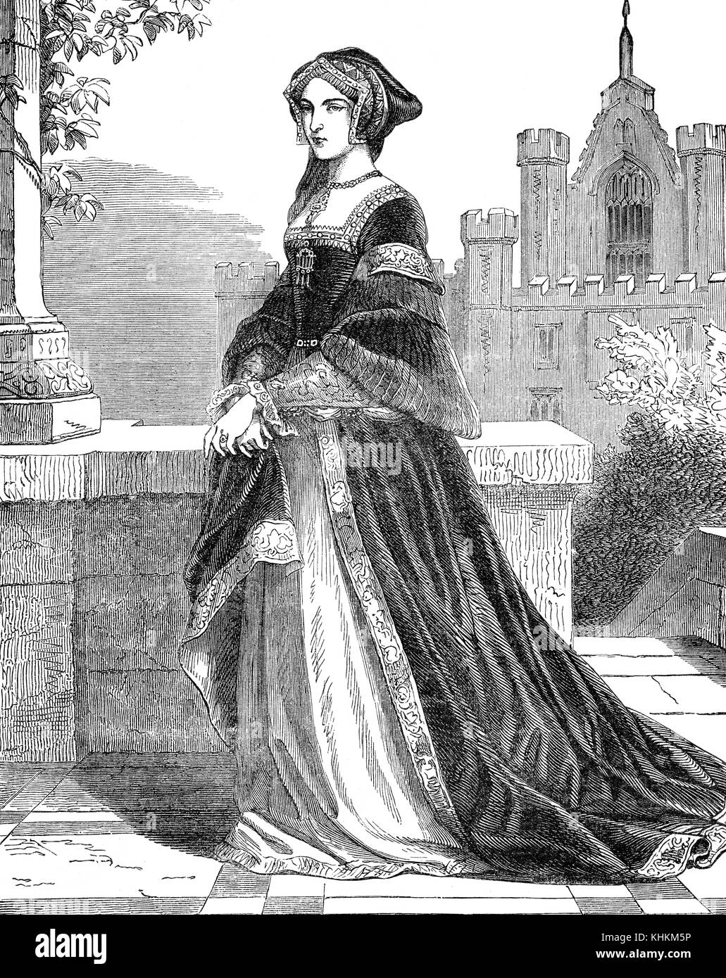 Mary I, 1516-1558, the Queen of England and Ireland Stock Photo - Alamy