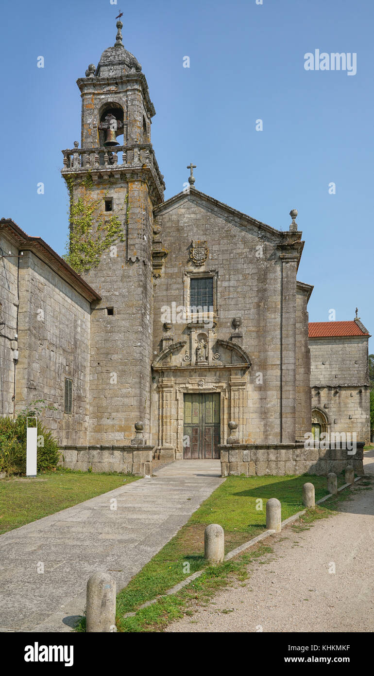 TUI, SPAIN - SEPTEMBER 6, 2017: Convento de San Domingos on the Camino ...