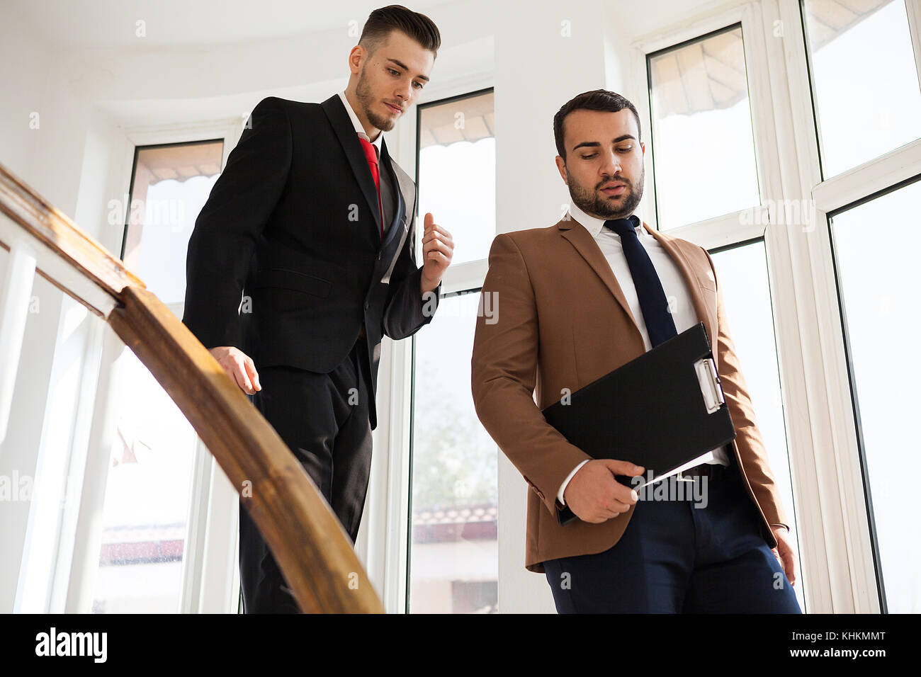 Business partners in formal hi-res stock photography and images - Alamy