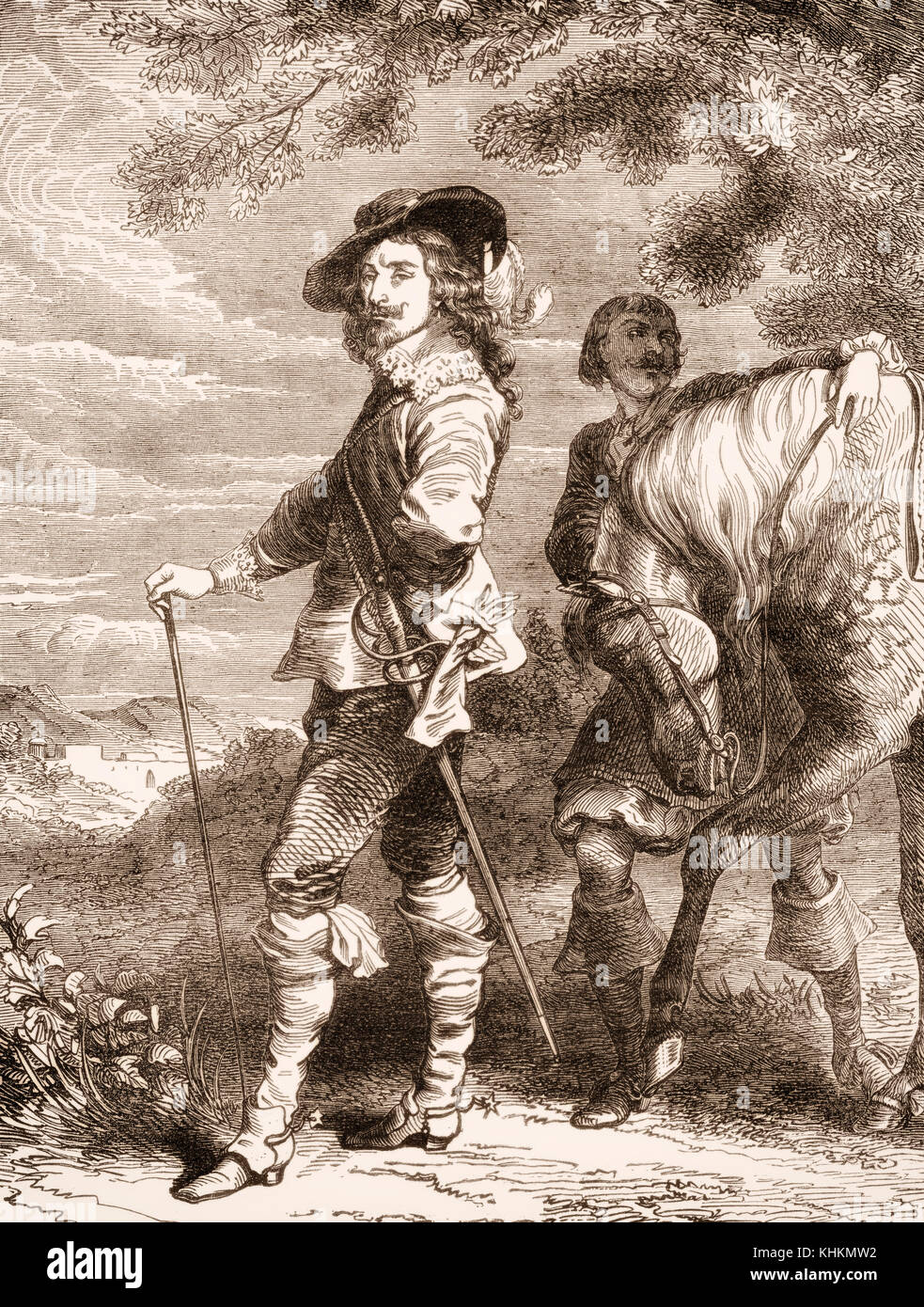 Charles I, 1600 - 1649, king of England, Scotland, and Ireland Stock ...