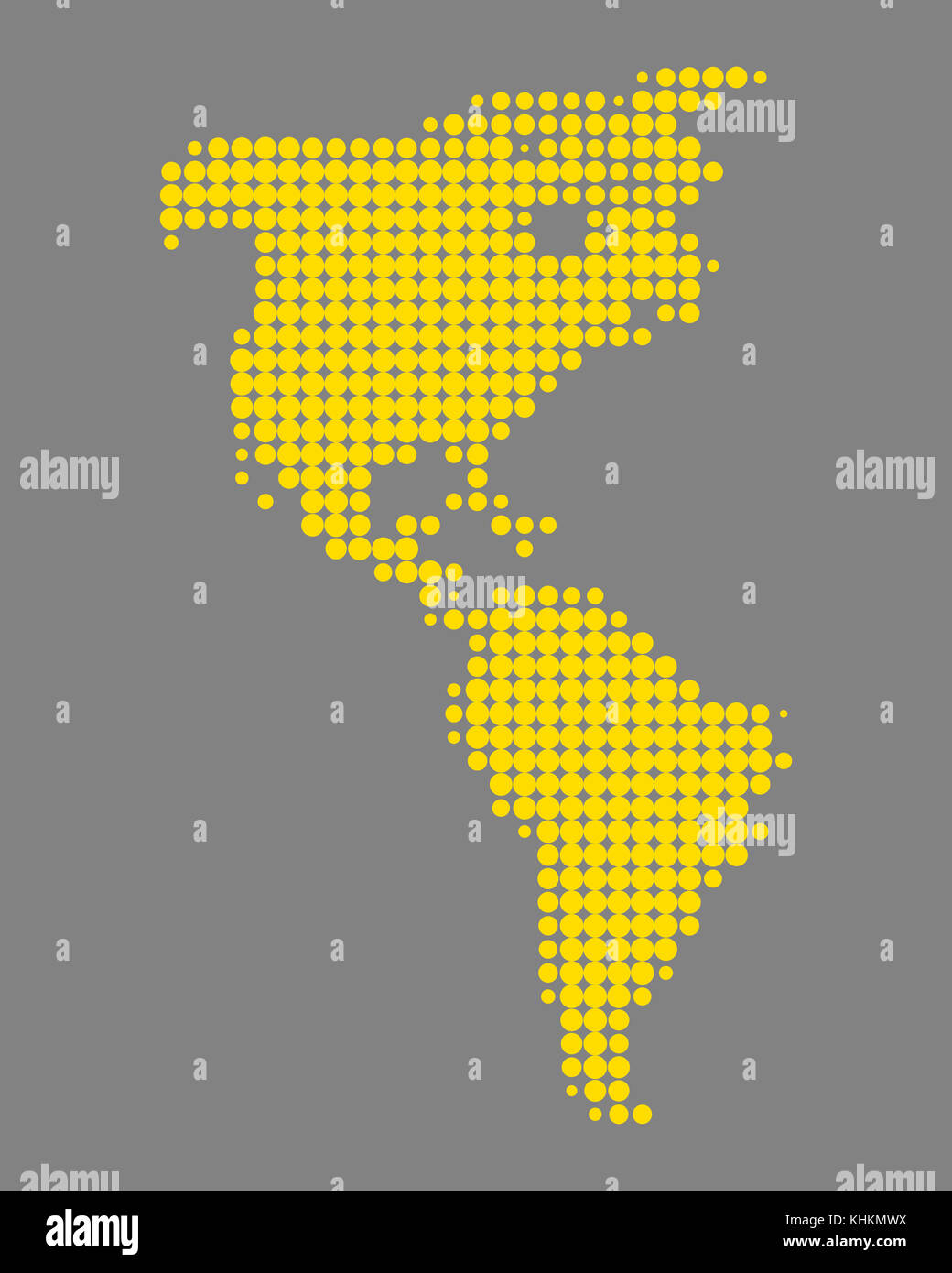 Map of America Stock Photo - Alamy