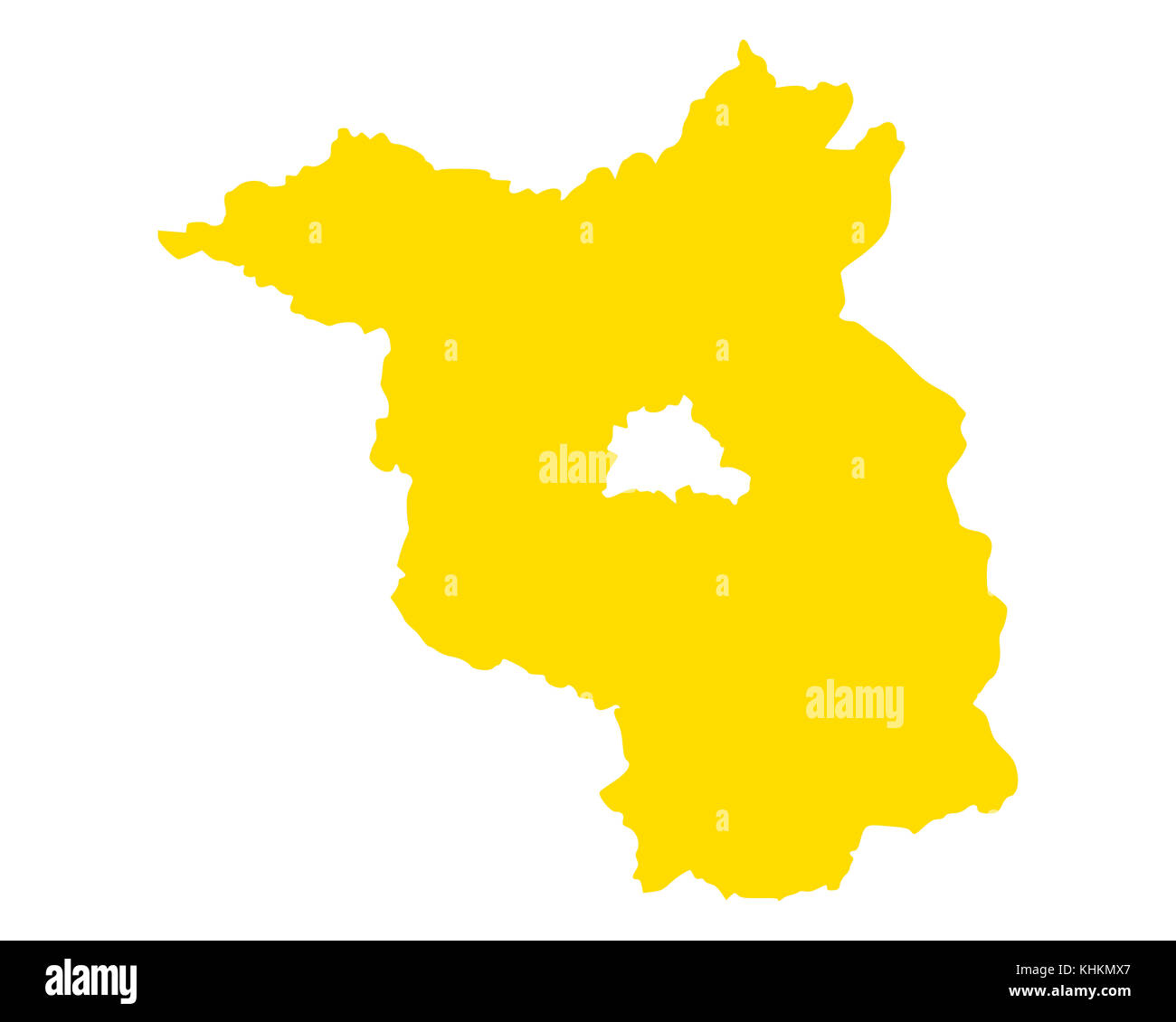 Map of Brandenburg Stock Photo - Alamy