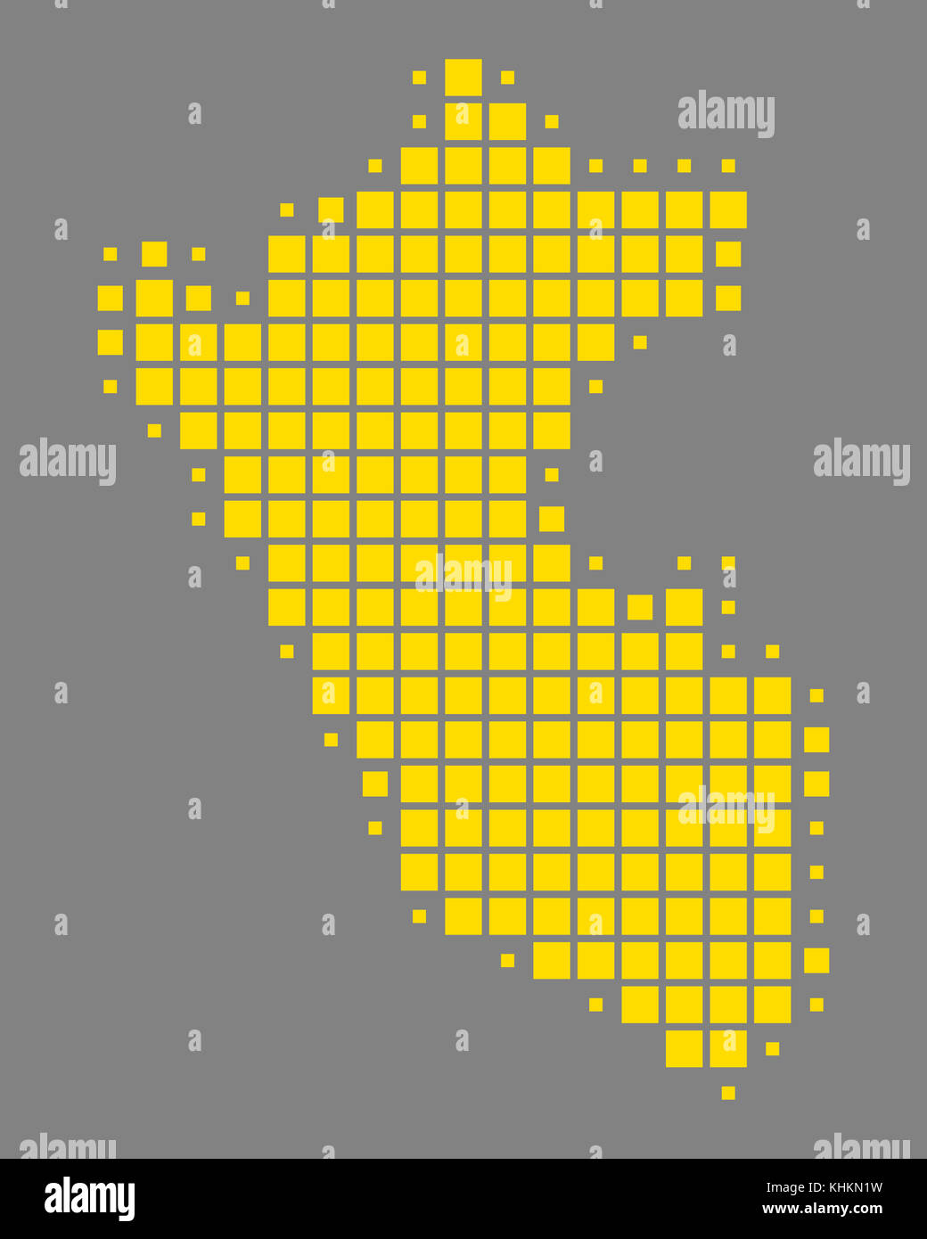 Geography map of peru