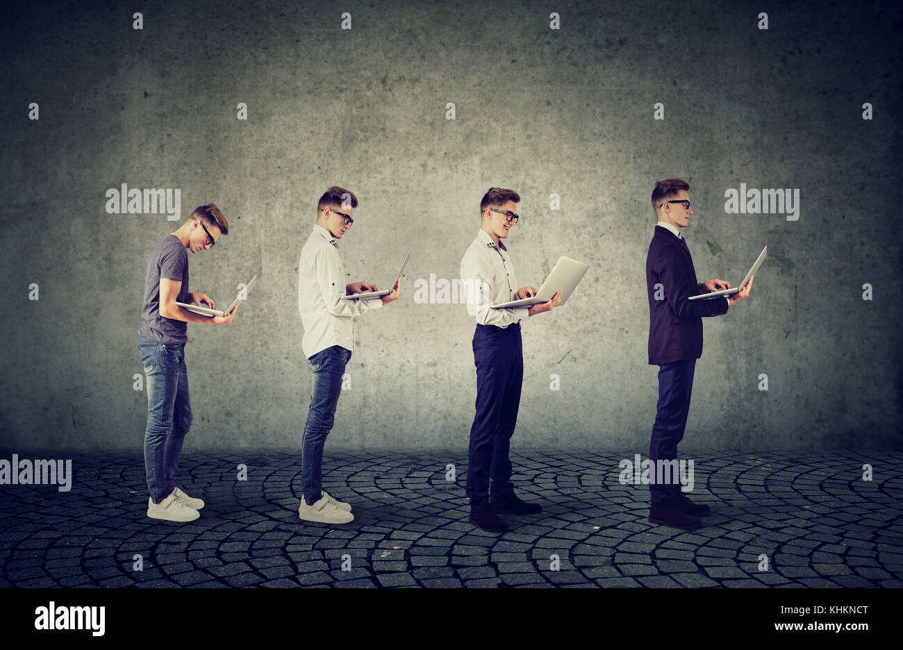 Evolution Of Man Computer