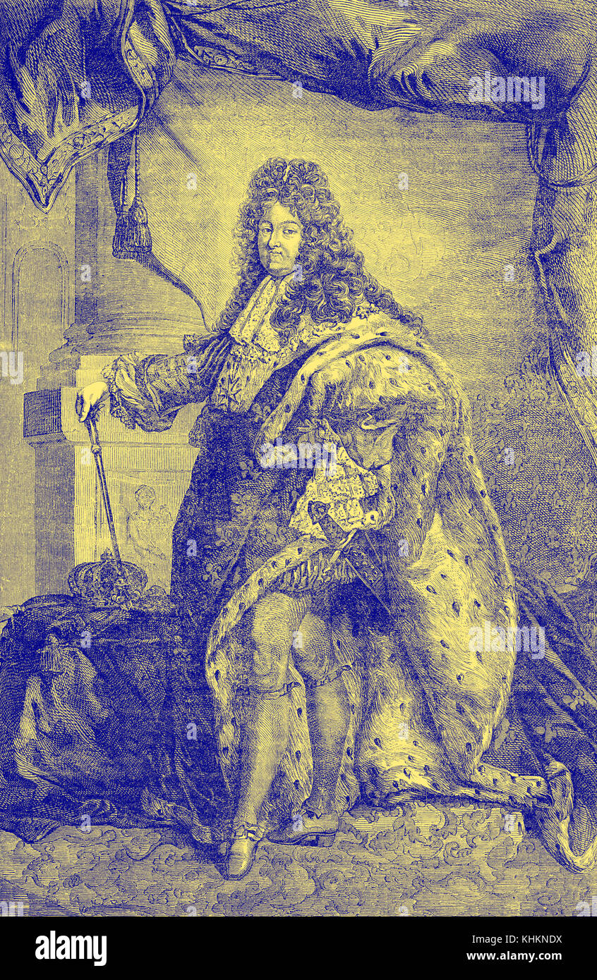 Portrait de louis xiv roi de france hi-res stock photography and images ...