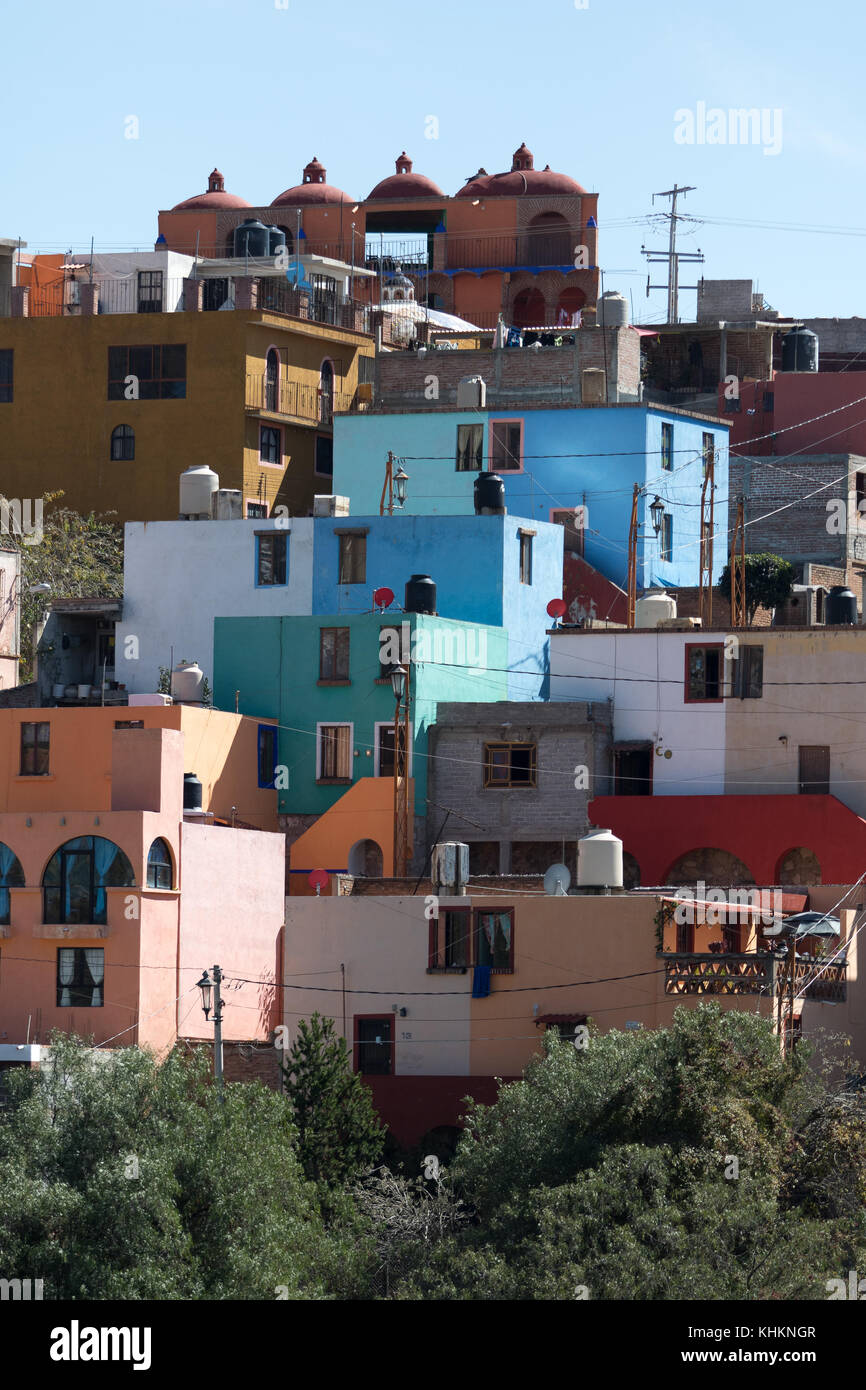 Guanajuato City architecture in Mexico Stock Photo - Alamy