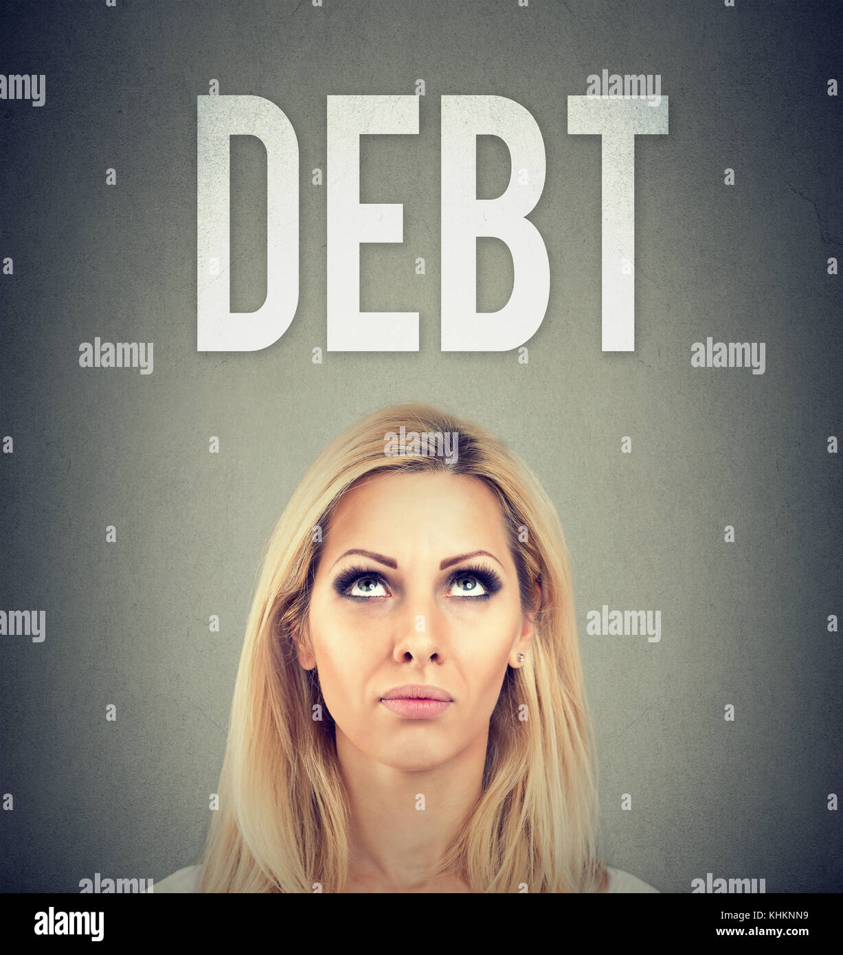 Debt stressed hi-res stock photography and images - Alamy
