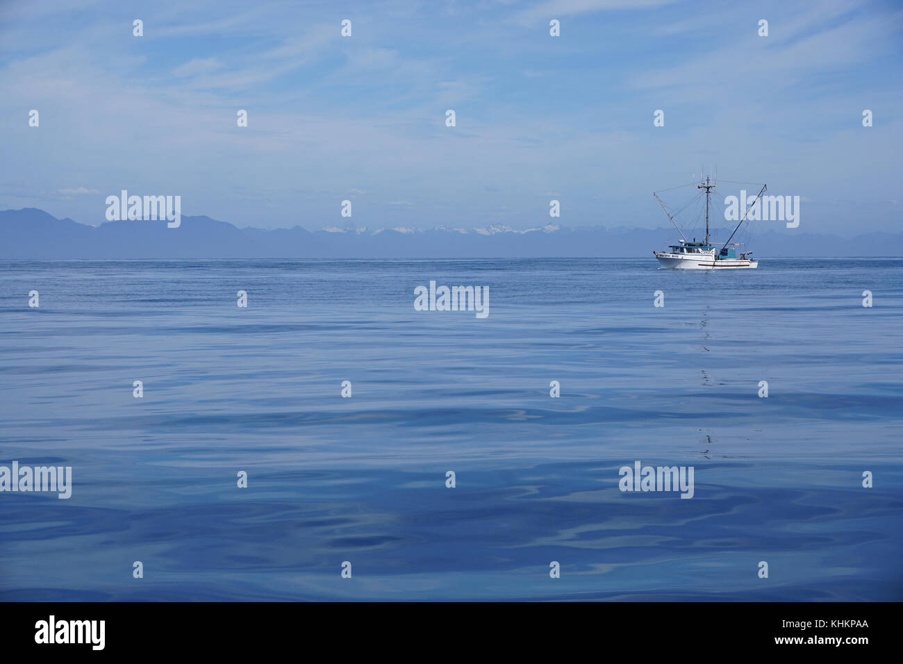 Commercial Fishing Views - West Coast, BC Stock Photo - Alamy