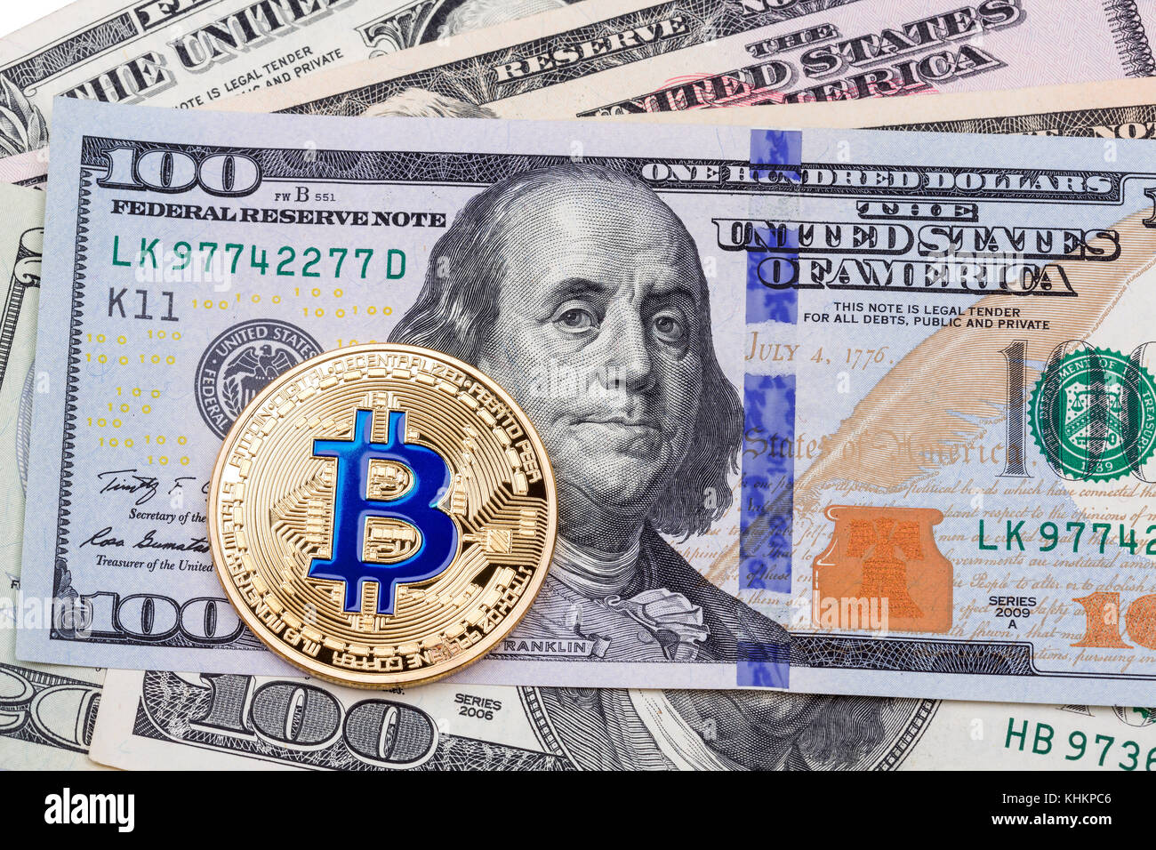 One bitcoin hi-res stock photography and images - Alamy