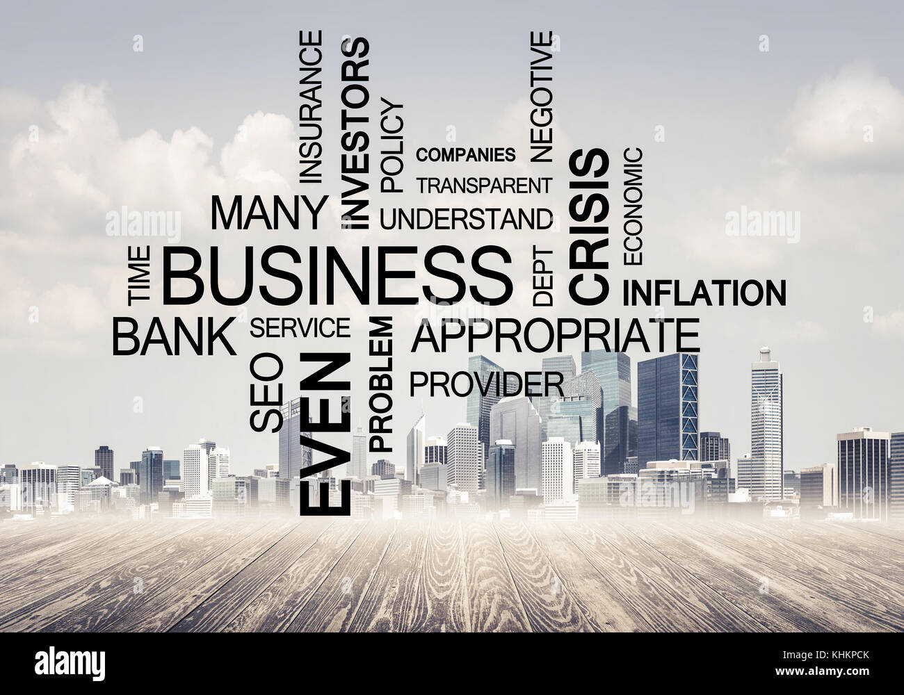 Business conceptual words as keys to success and company growth Stock ...