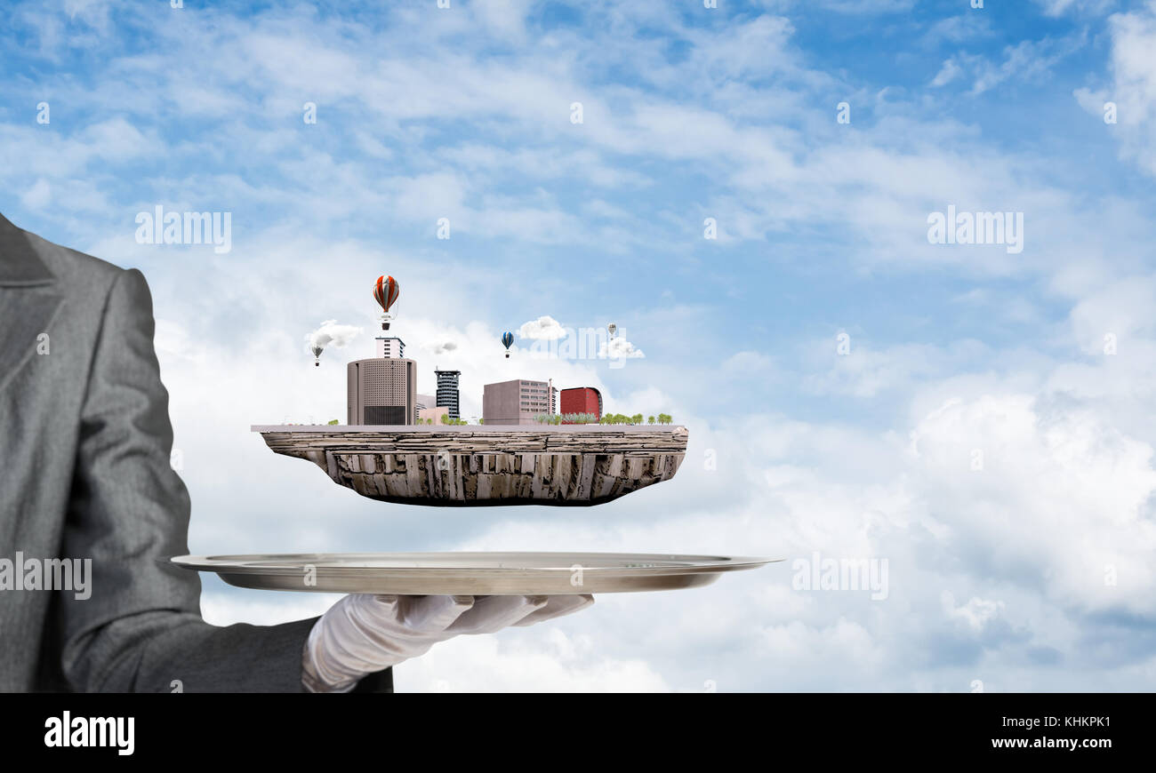 Concept of modern urban development Stock Photo - Alamy