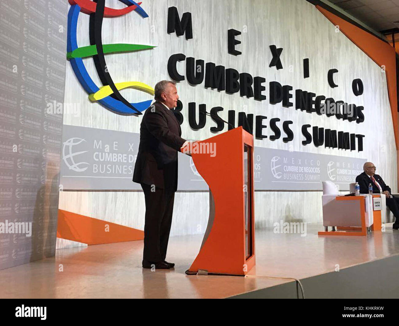 Deputy Secretary of State, John Sullivan addresses representatives in ...