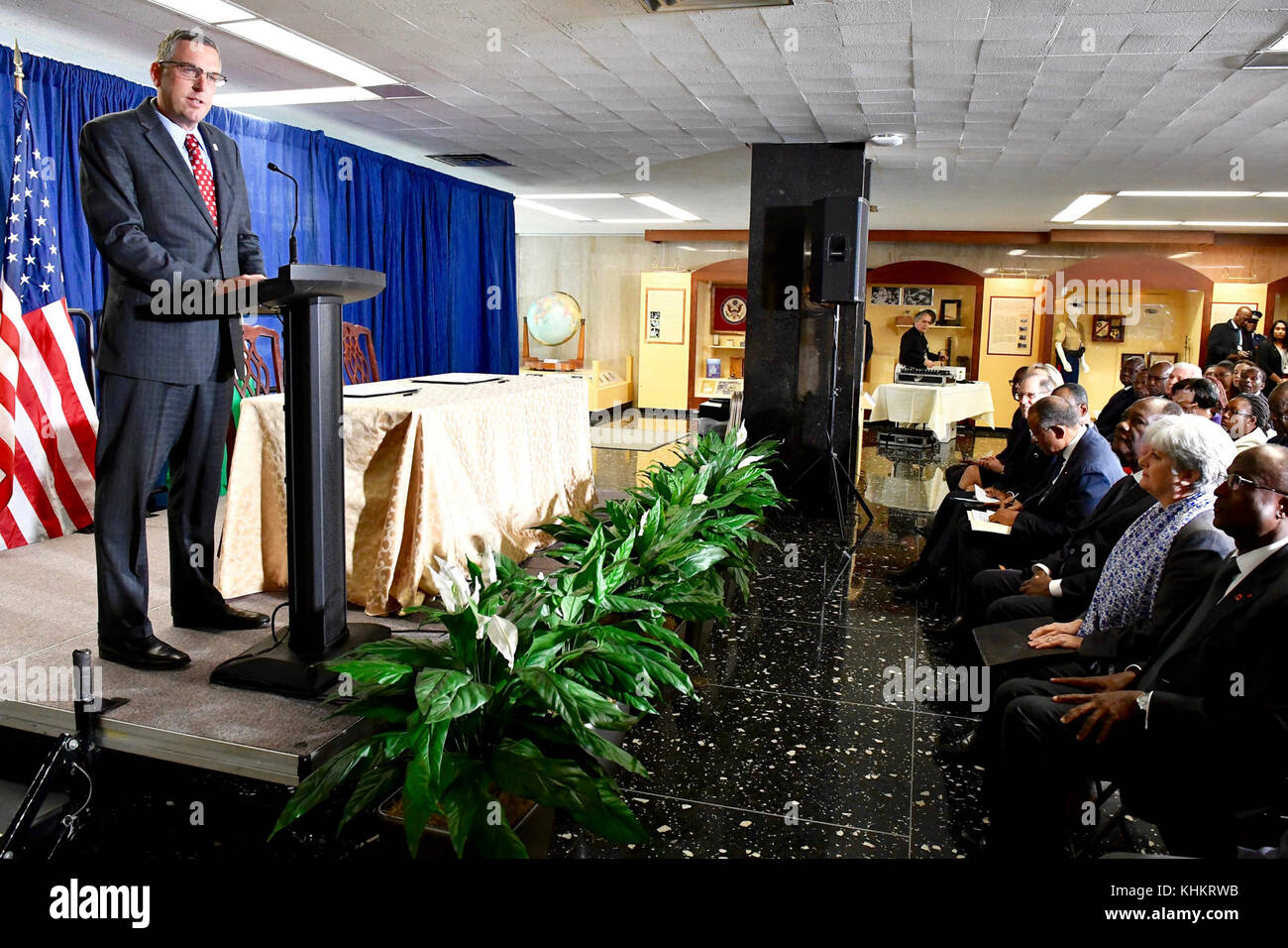 U.S. Millennium Challenge Corporation CEO Jonathan Nash delivers ...