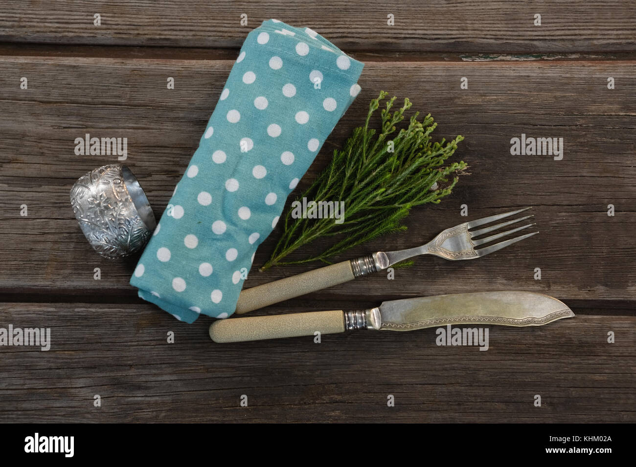 Overhead place setting equipment hi-res stock photography and images ...