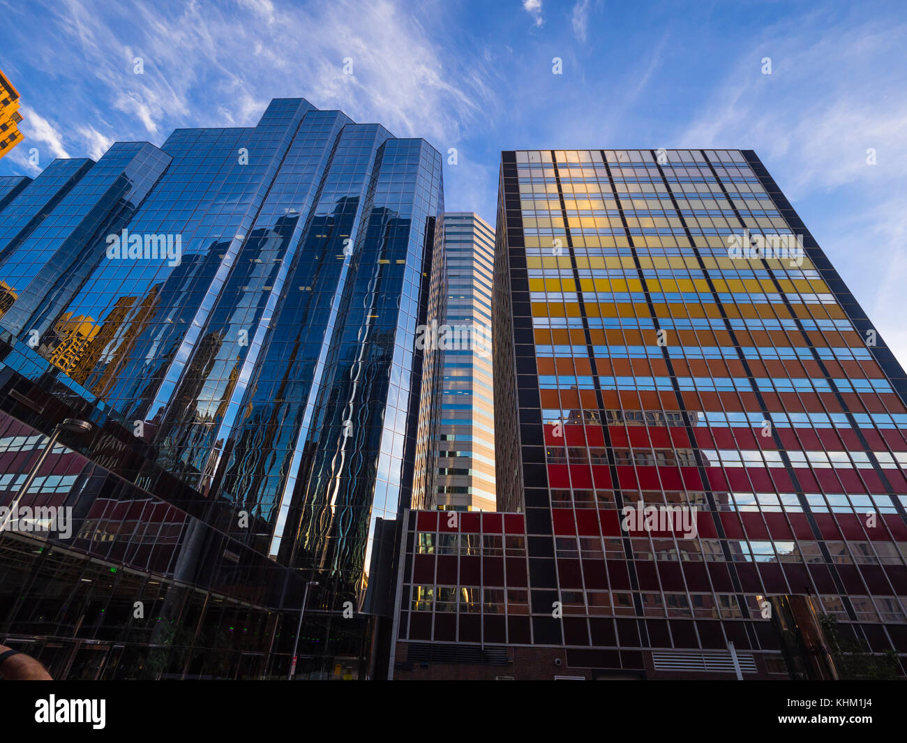 The modern office buildings at Oklahoma City Downtown area - OKLAHOMA ...