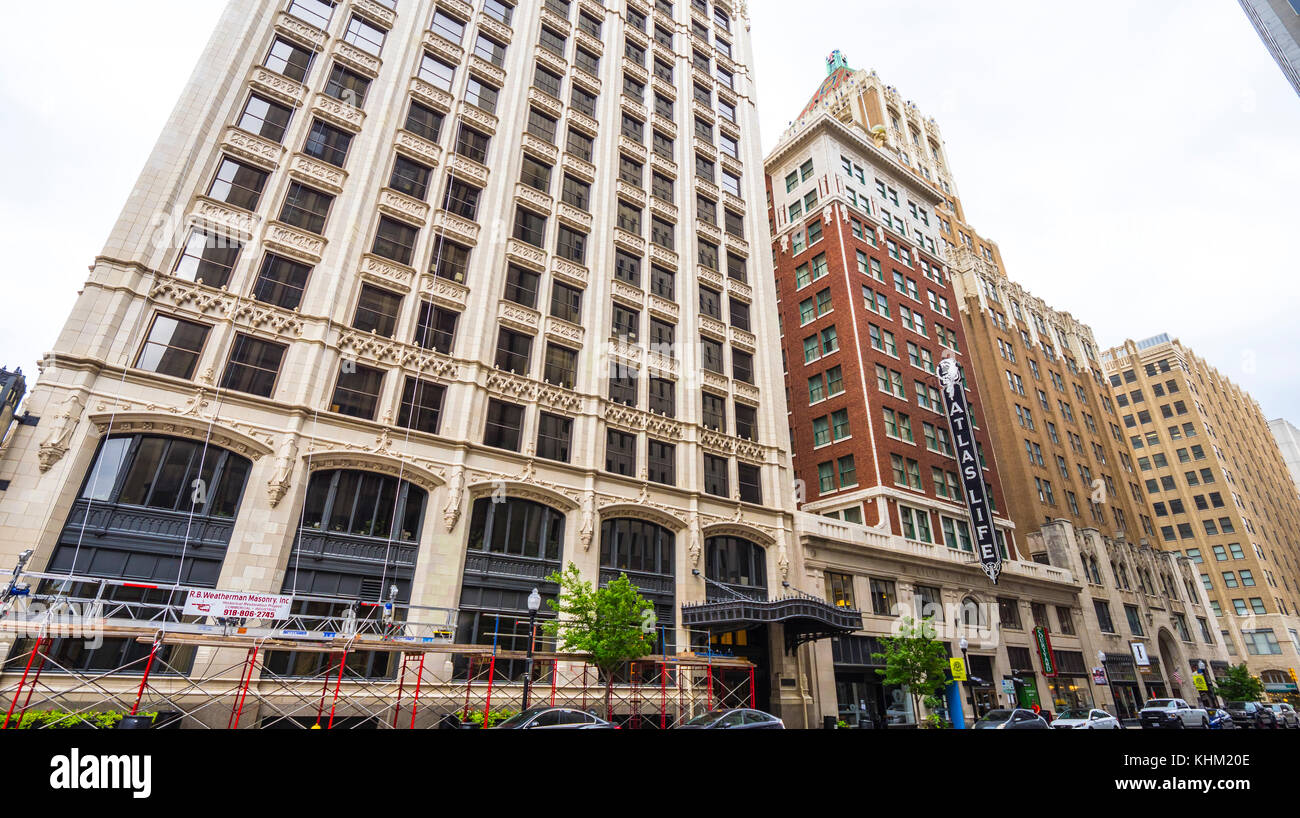 The beuatiful old buildings in Tulsa downtown - TULSA / OKLAHOMA ...