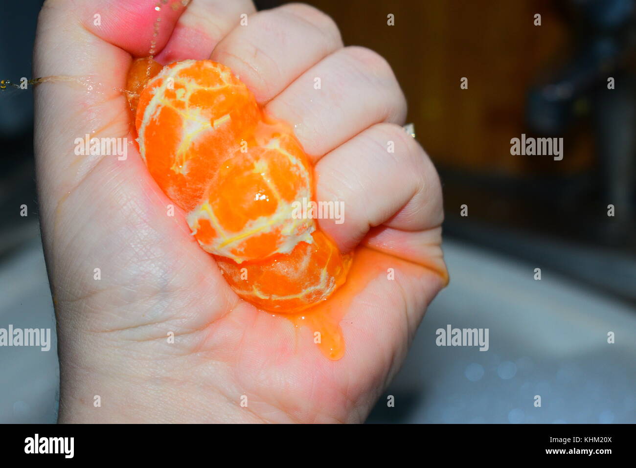 the juice squeezed out of you! Stock Photo - Alamy