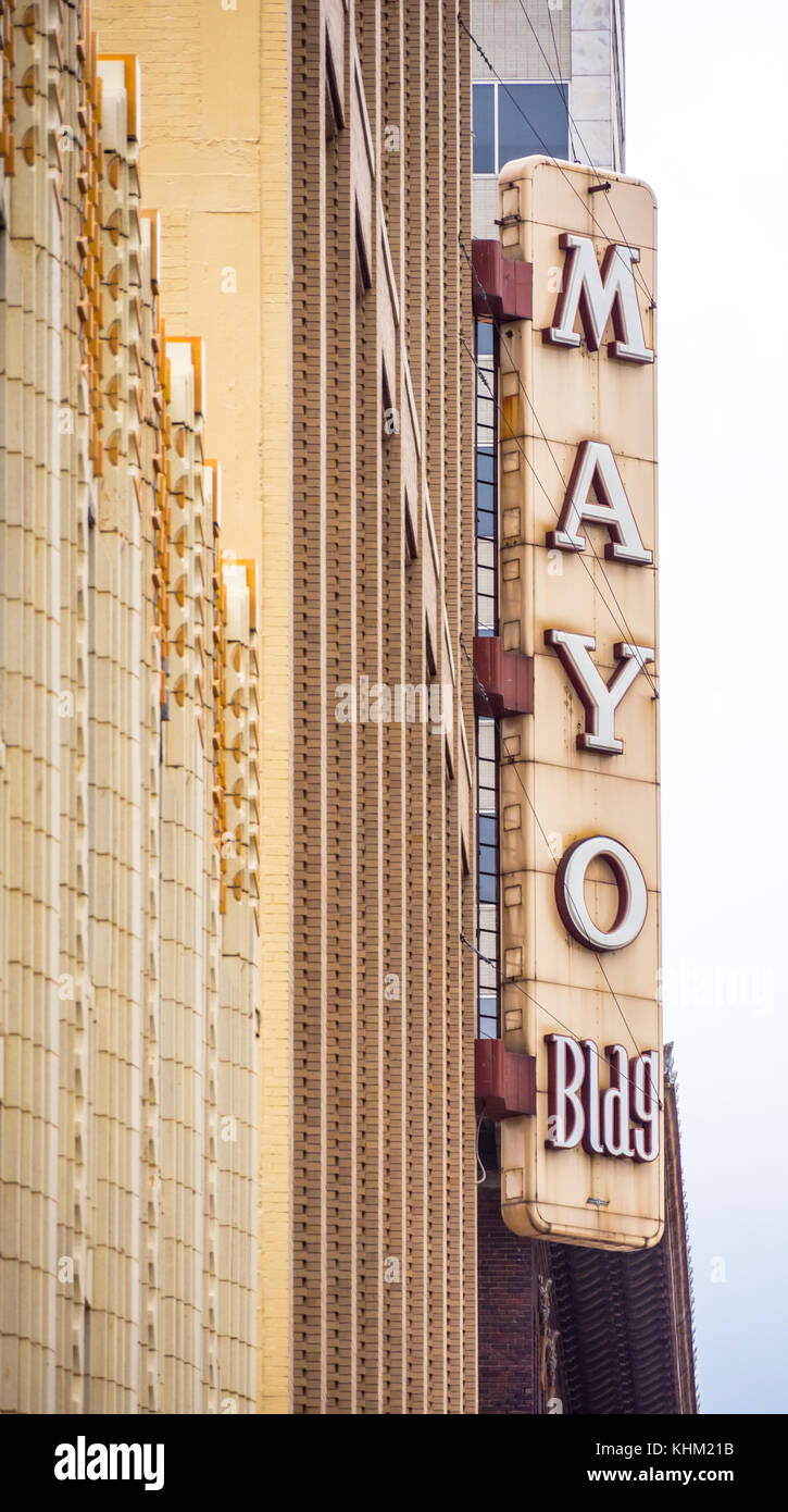 Mayo Building in Tusla Downtown - TULSA / OKLAHOMA - OCTOBER 17, 2017 ...