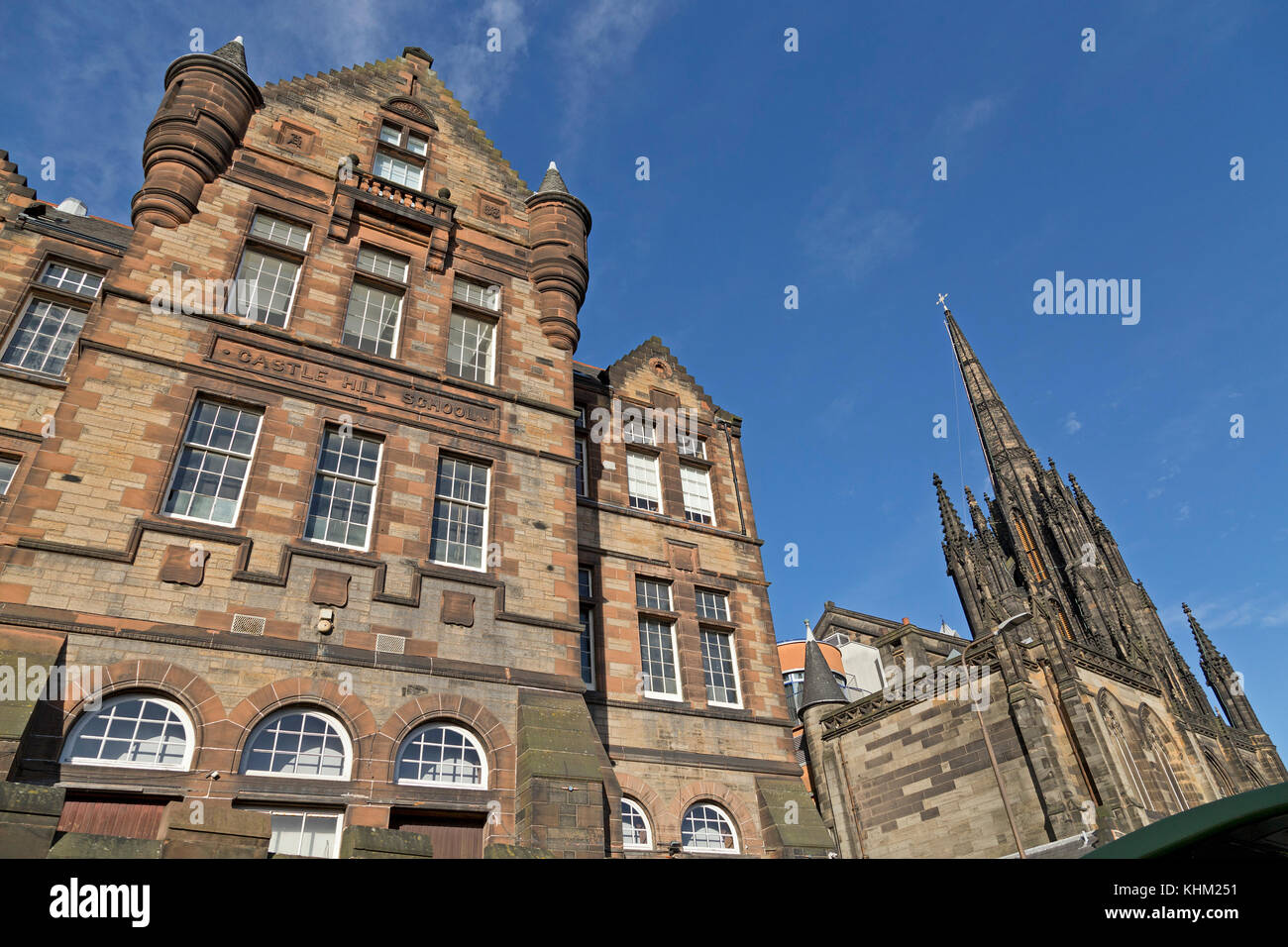 Castle Hill School and The Hub, Edinburgh, Scotland, Great Britain ...