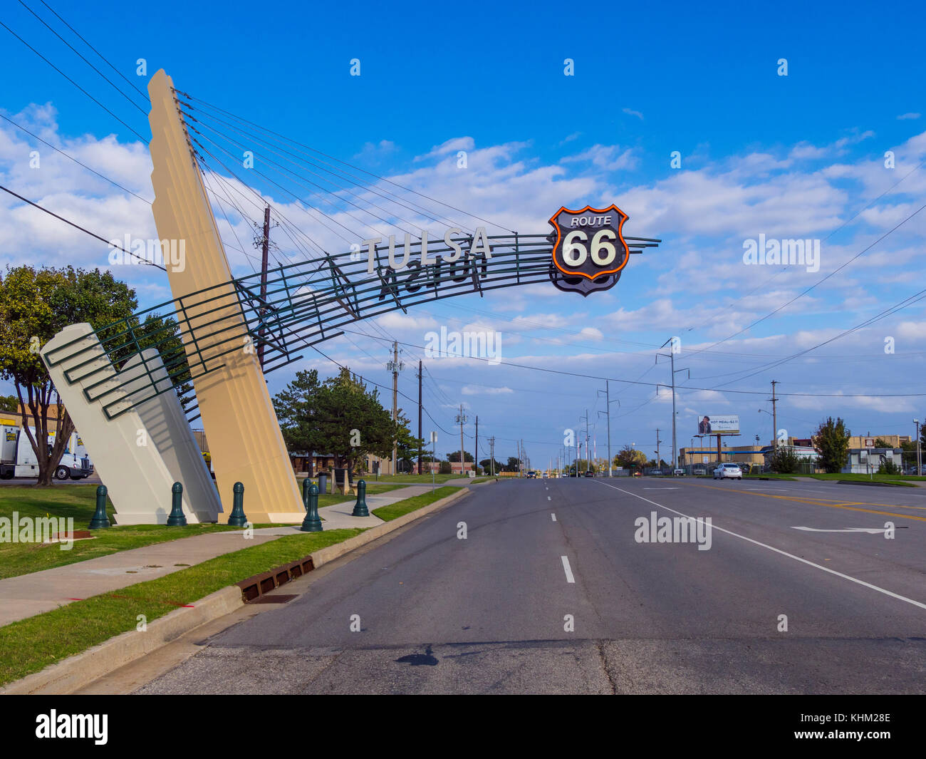 Tulsa Gate on historic Route 66 in Oklahoma - TULSA / OKLAHOMA ...