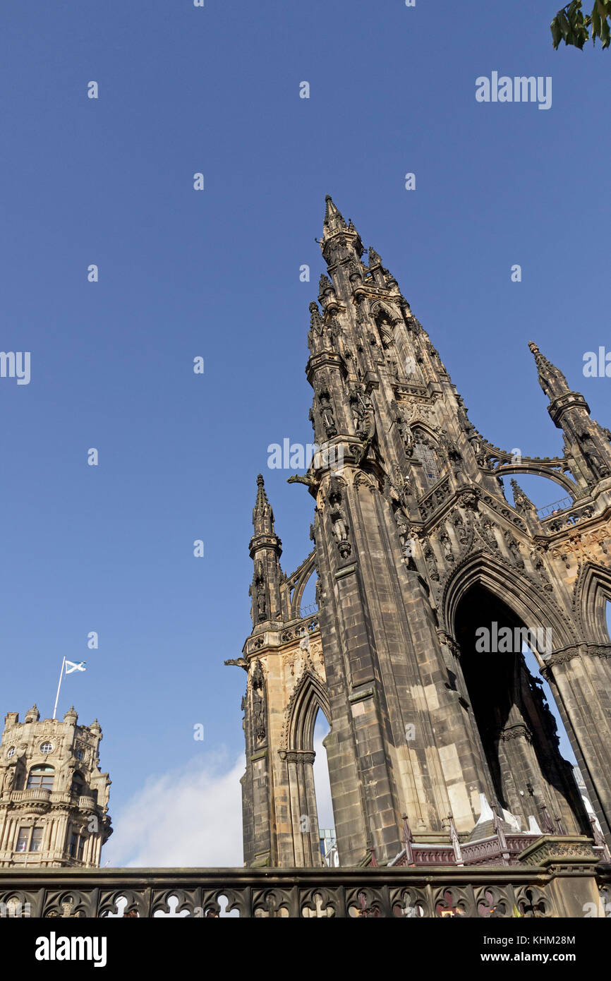 The Scott Monument, Edinburgh, Scotland, Great Britain Stock Photo - Alamy