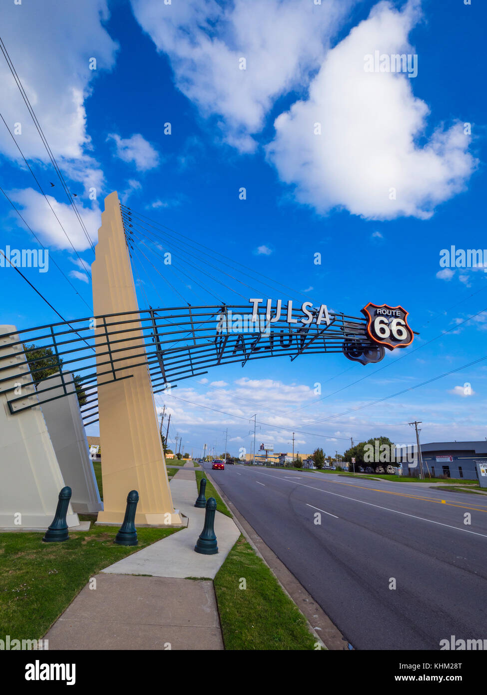 Tulsa Gate on historic Route 66 in Oklahoma - TULSA / OKLAHOMA ...