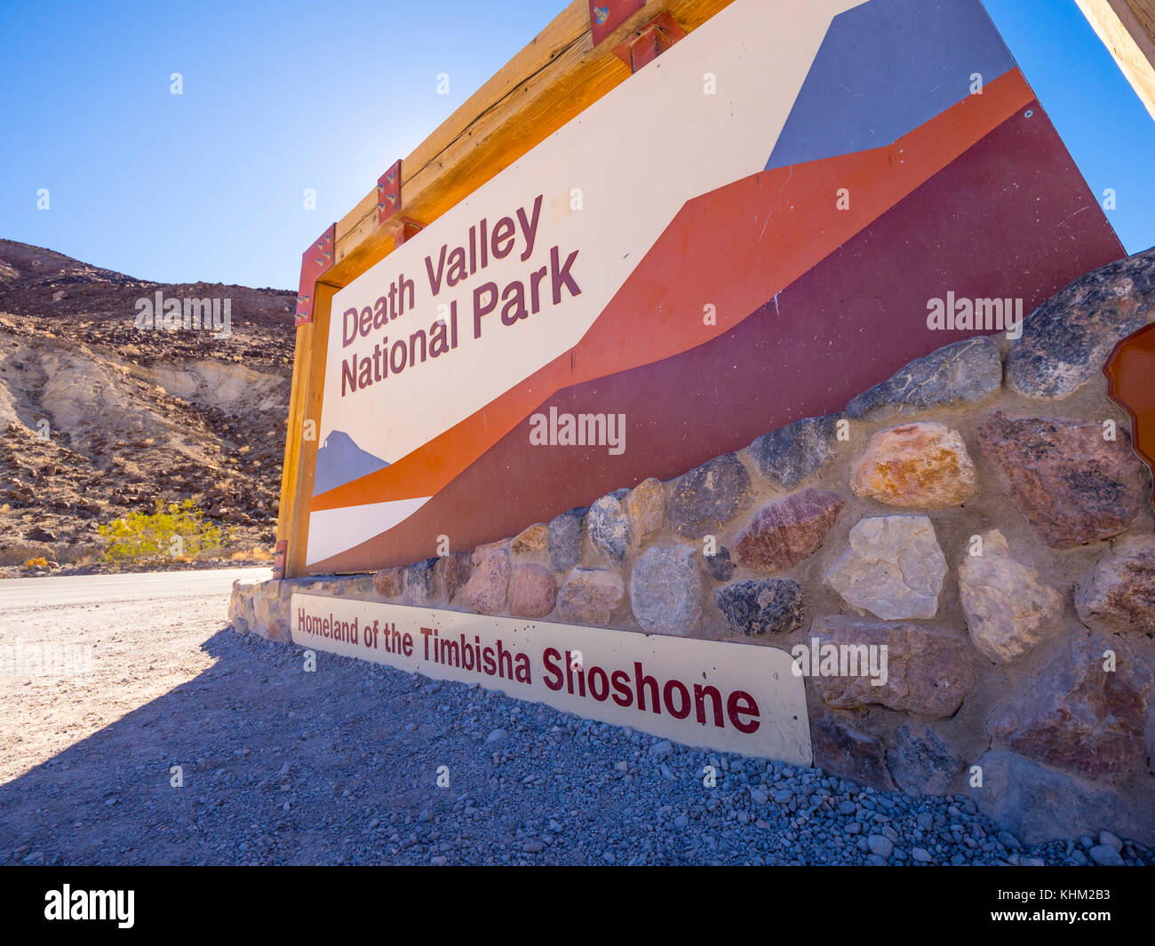 Welcome sign to Death Valley National Park California - DEATH VALLEY ...