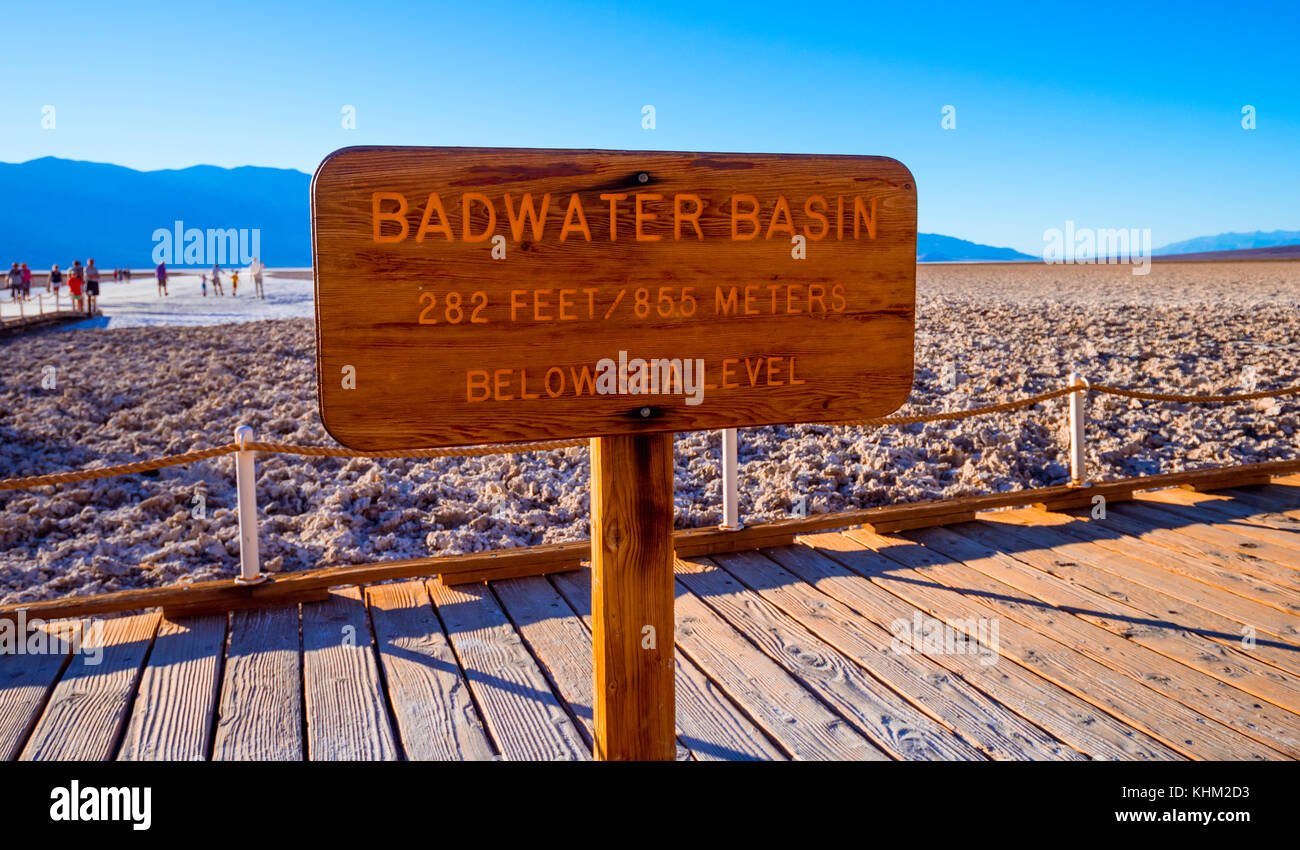 Beautiful scenery at Death Valley National Park California - Badwater ...