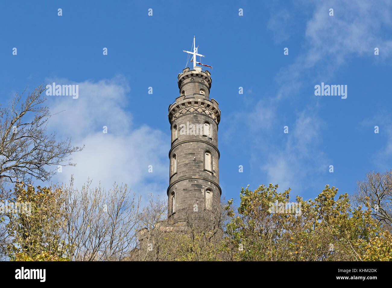 Nelson Monument, Carlton Hill, Edinburgh, Scotland, Great Britain Stock ...