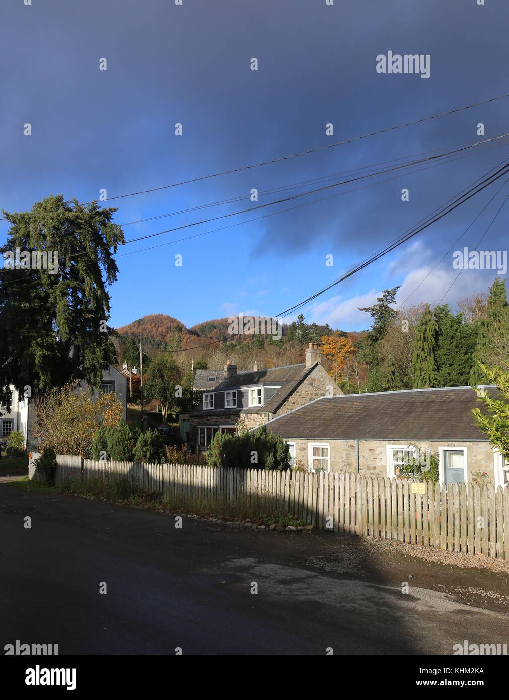 Inver Perthshire Scotland November 2017 Stock Photo - Alamy