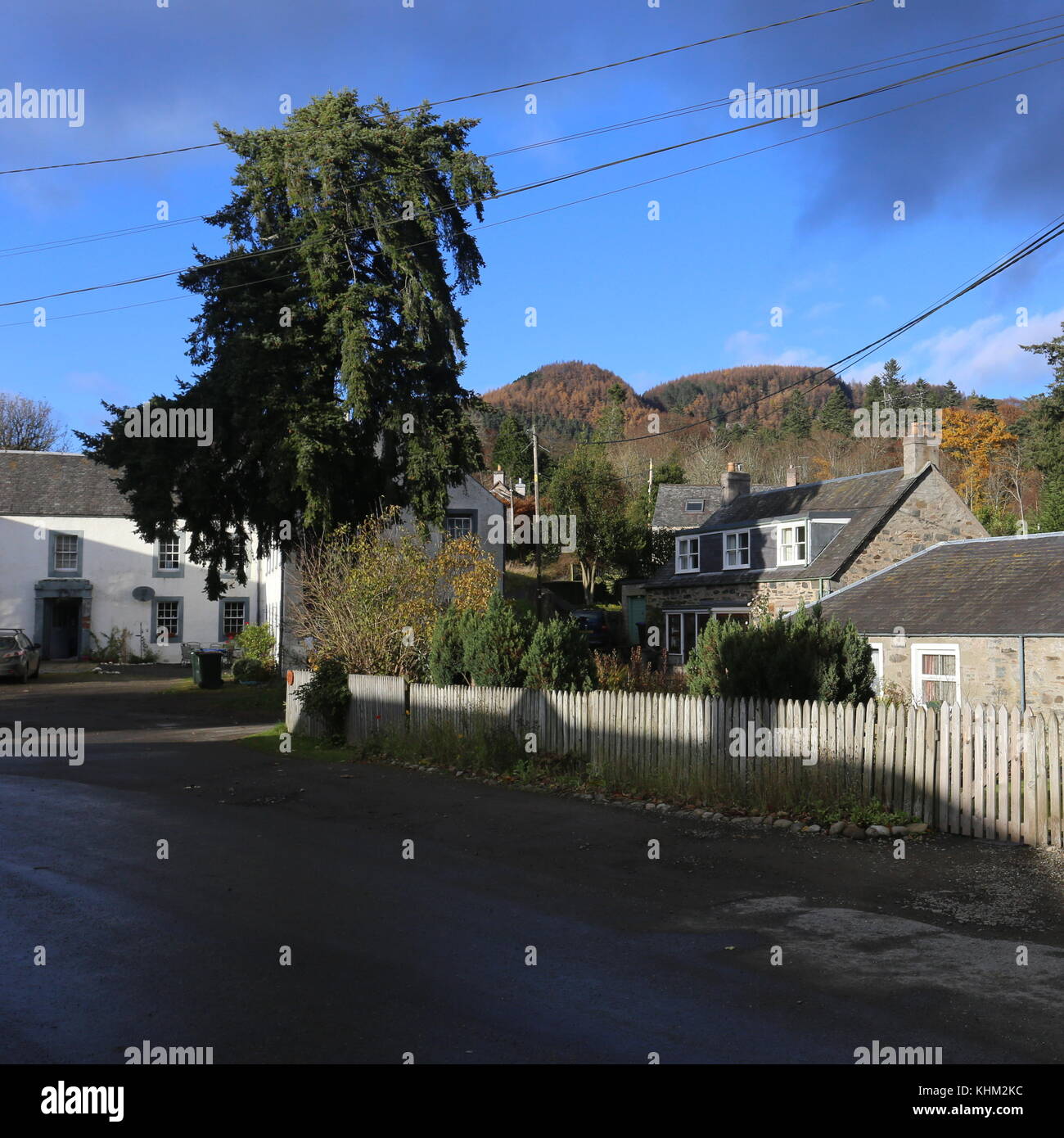 Inver Perthshire Scotland November 2017 Stock Photo - Alamy