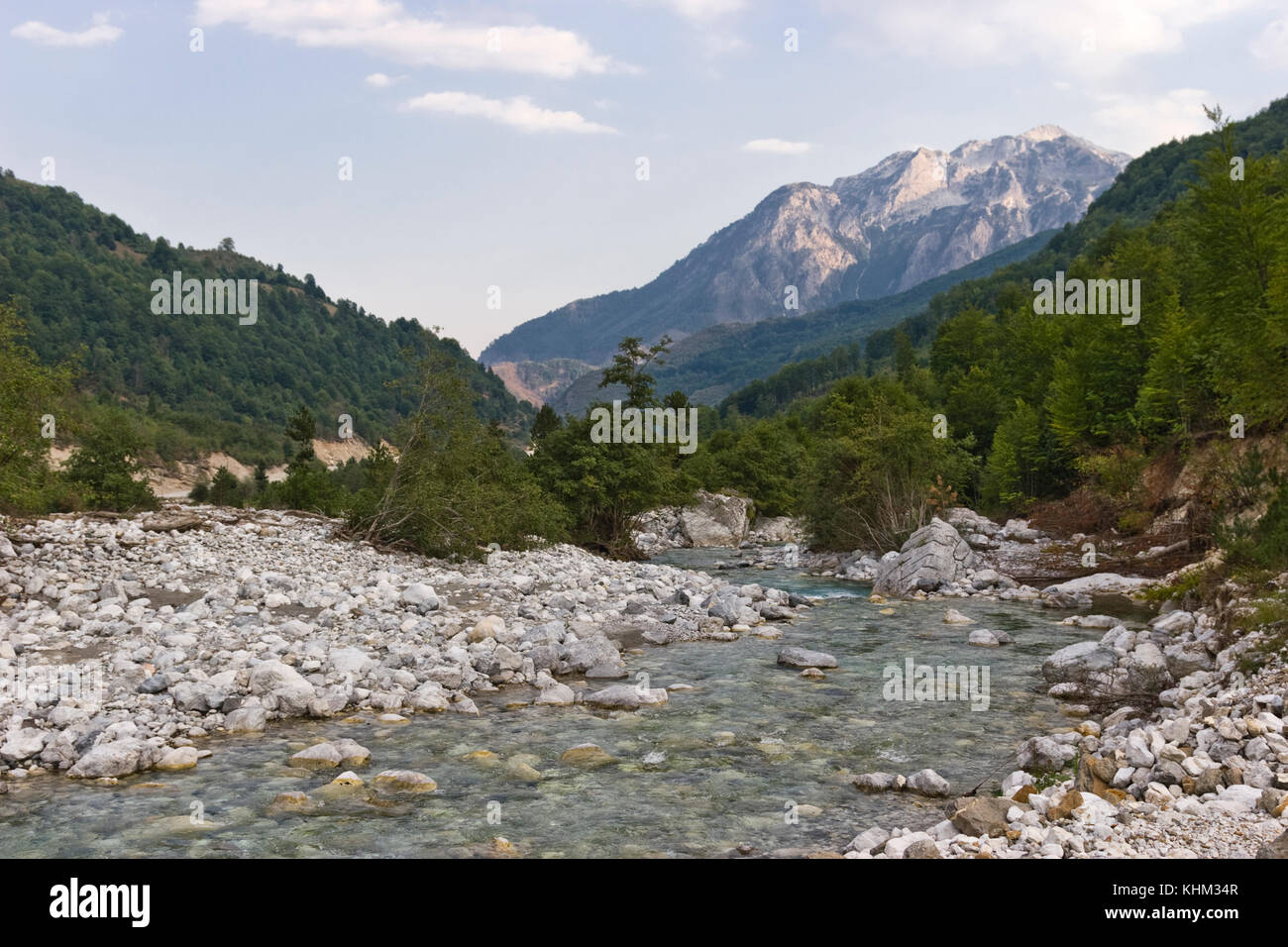 Valbona valley in Albania Stock Photo - Alamy