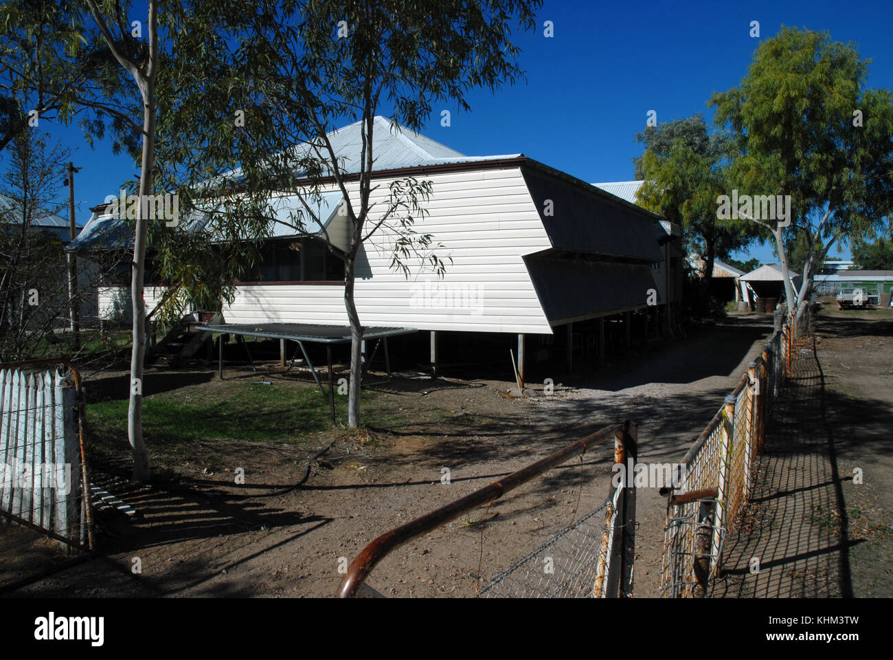 Historic old house, Winton, Outback Queensland, Australia Stock Photo ...