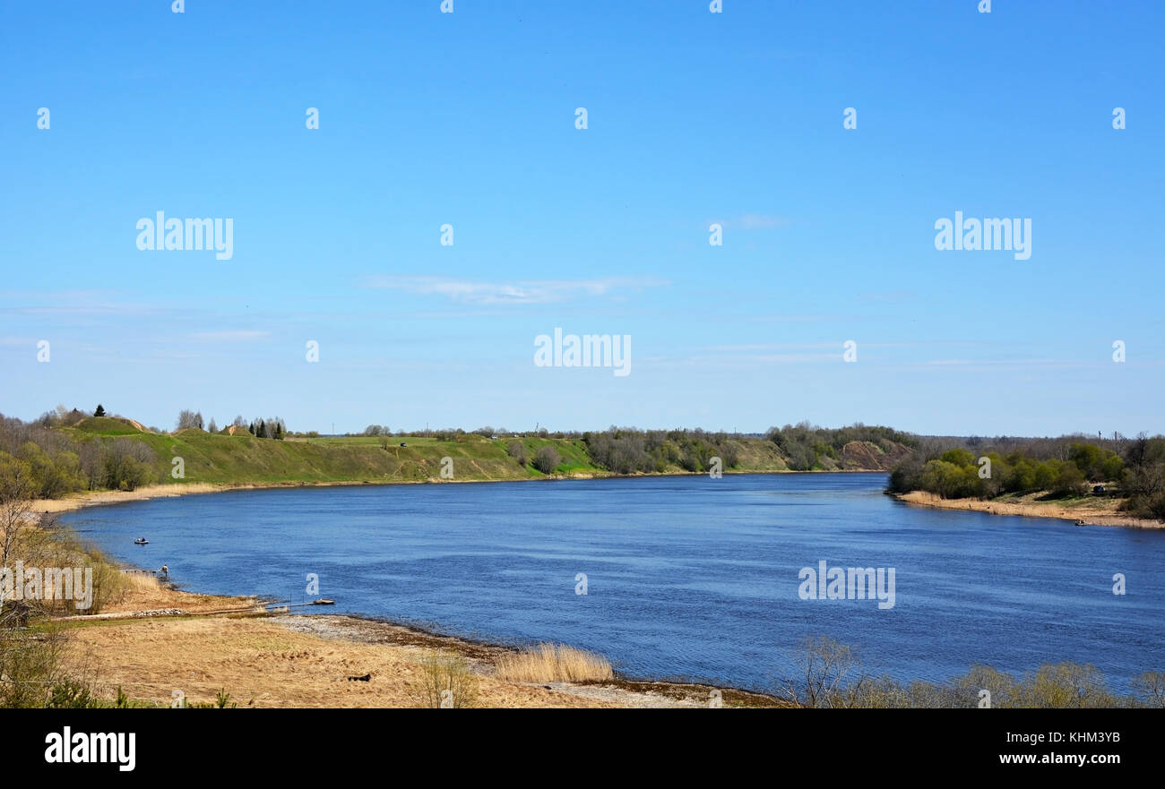 View from the volkhov river hi-res stock photography and images - Alamy