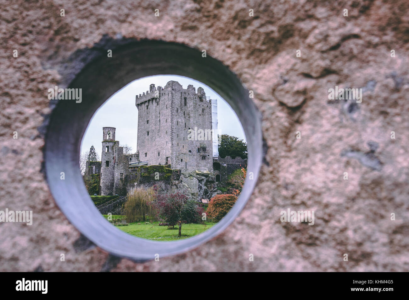 Blarney, Ireland - Blarney Castle, a medieval stronghold in Blarney ...