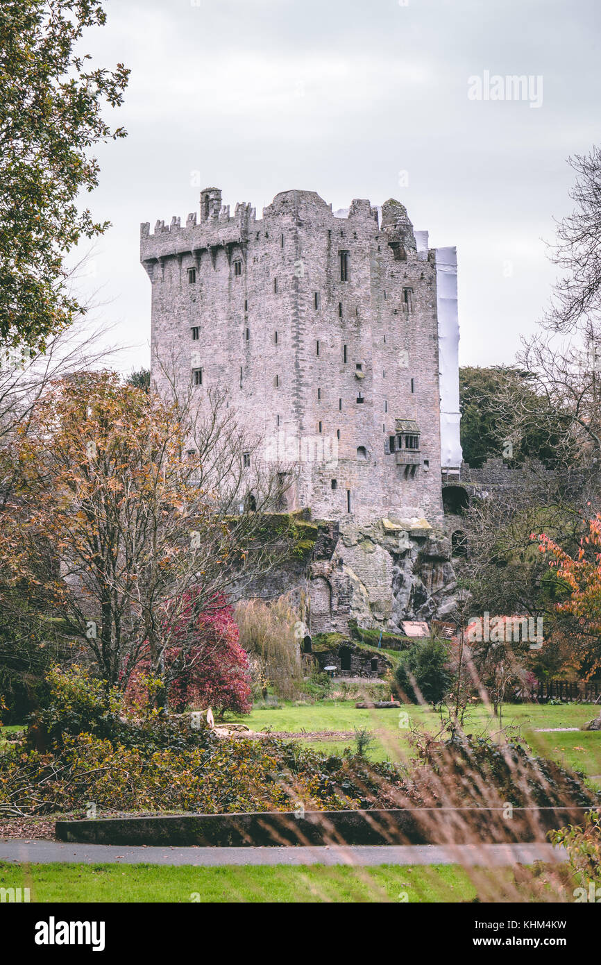 Blarney, Ireland - Blarney Castle, a medieval stronghold in Blarney ...