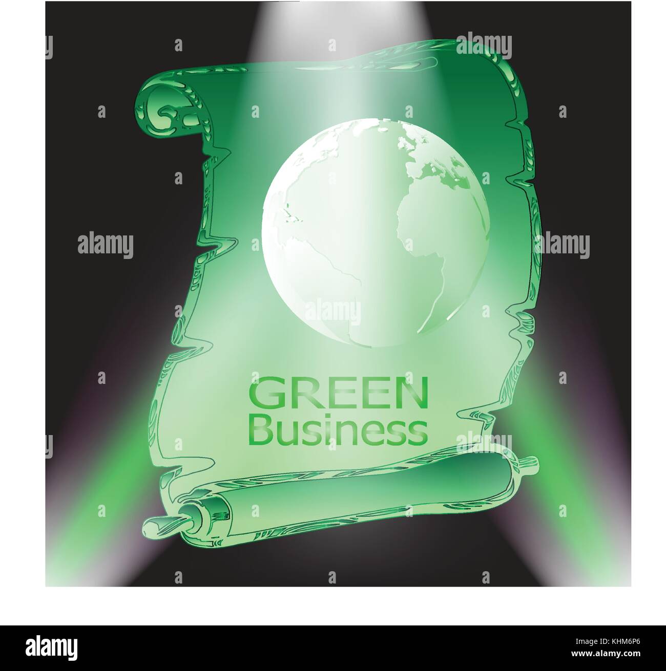 green business background vector. it can be applied for kinds of media ...