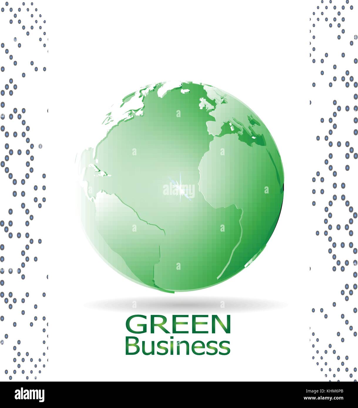 green business background vector. it can be applied for kinds of media ...