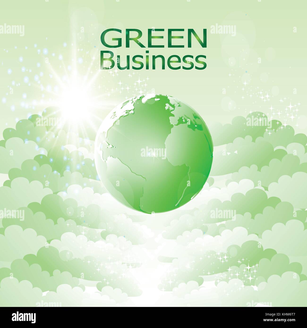 green business background vector. it can be applied for kinds of media ...